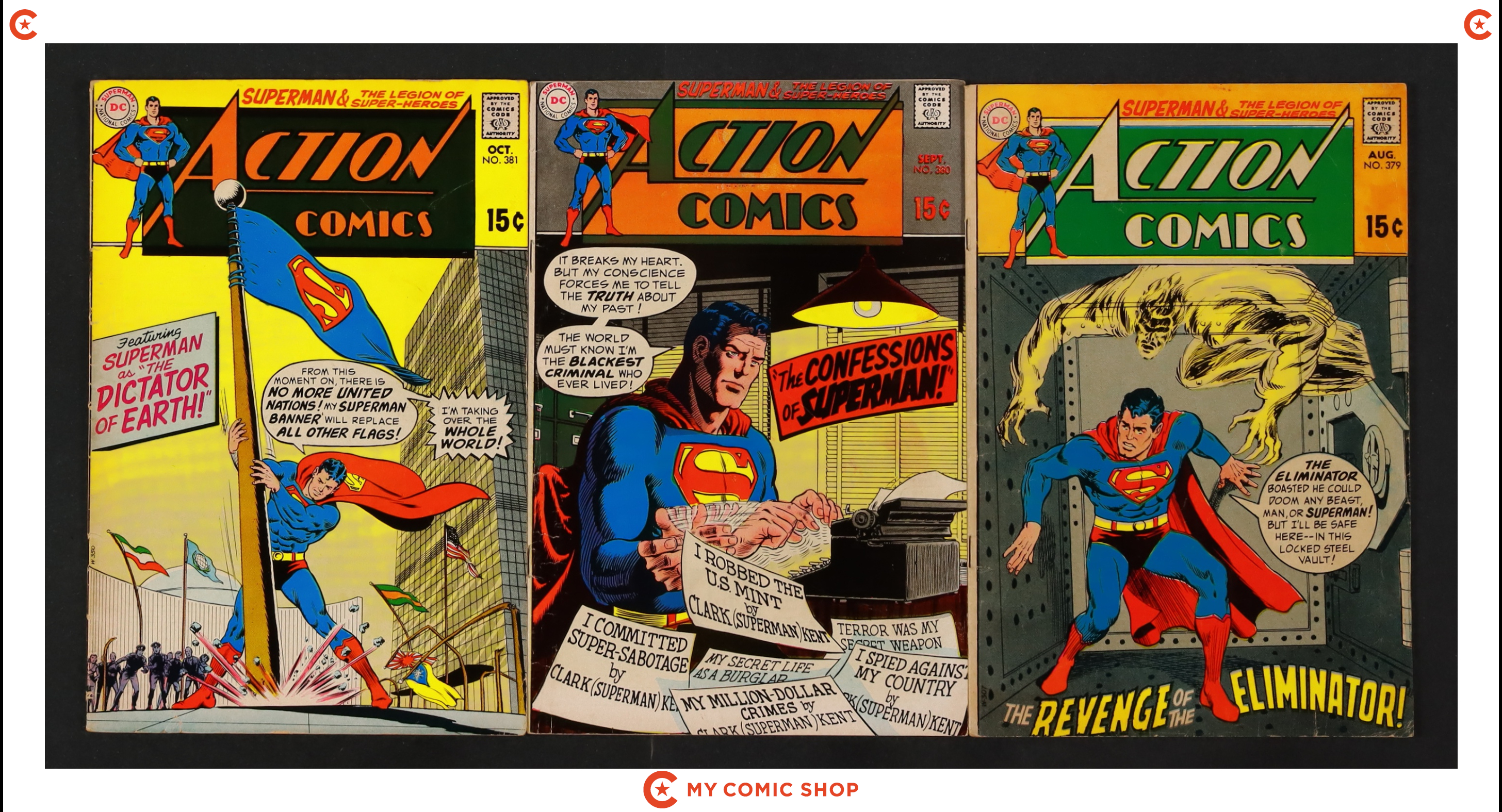 Action Comics Lot of 7