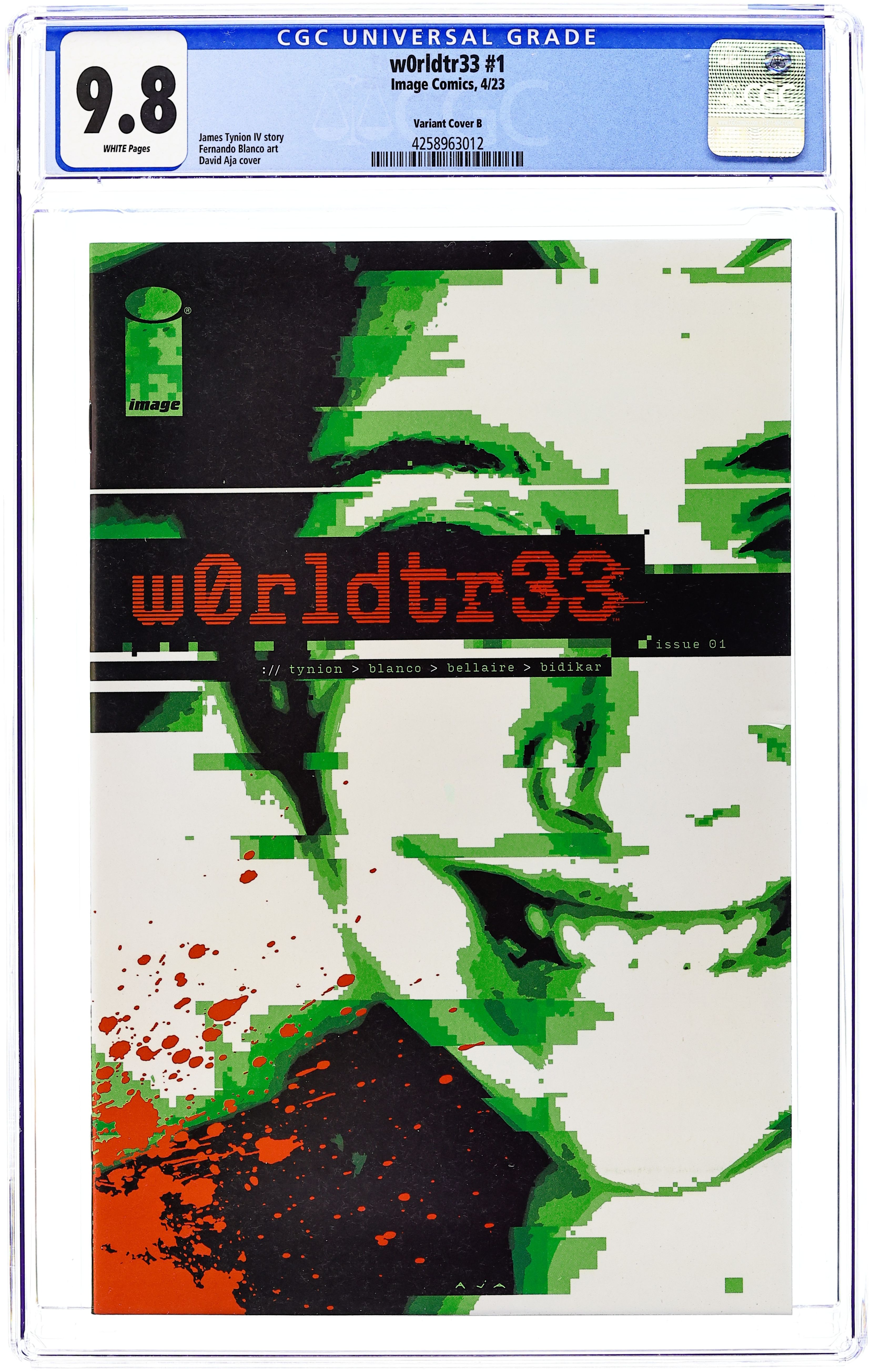 W0rldtr33 (2023 Image) 1B CGC 9.8