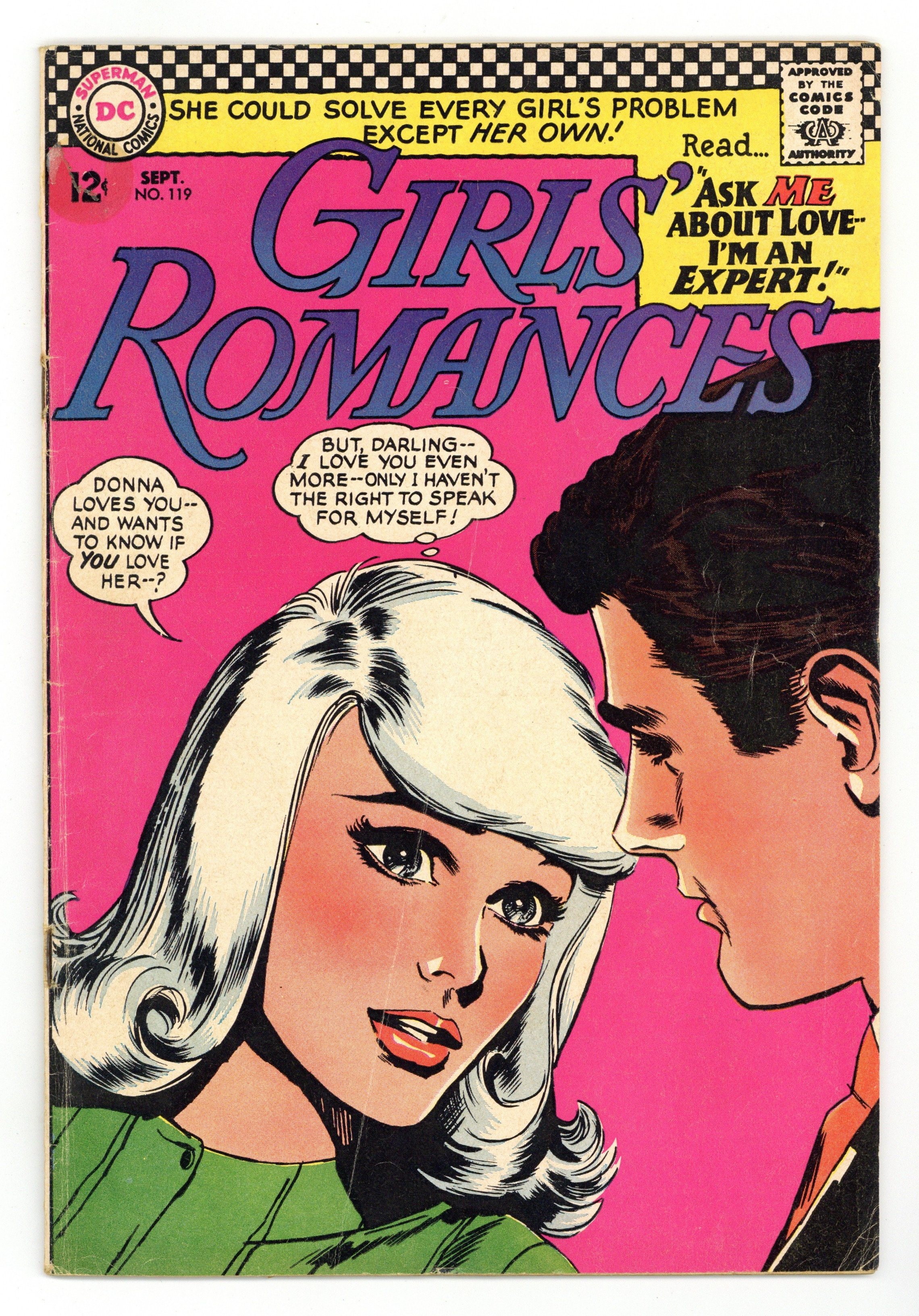 Girls' Romances (1950) 119 VG- 3.5