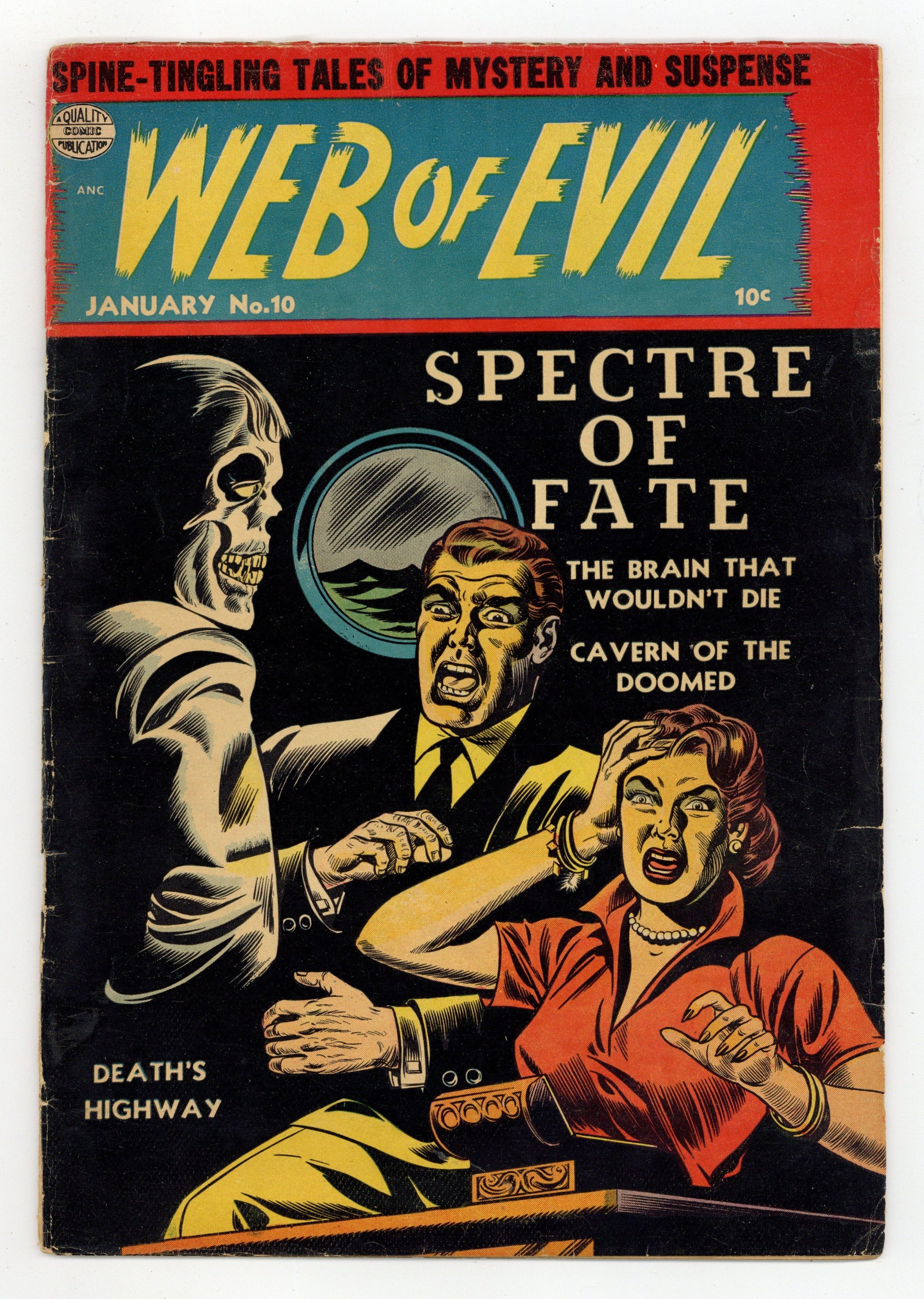 Web of Evil (1952) 10 GD/VG 3.0