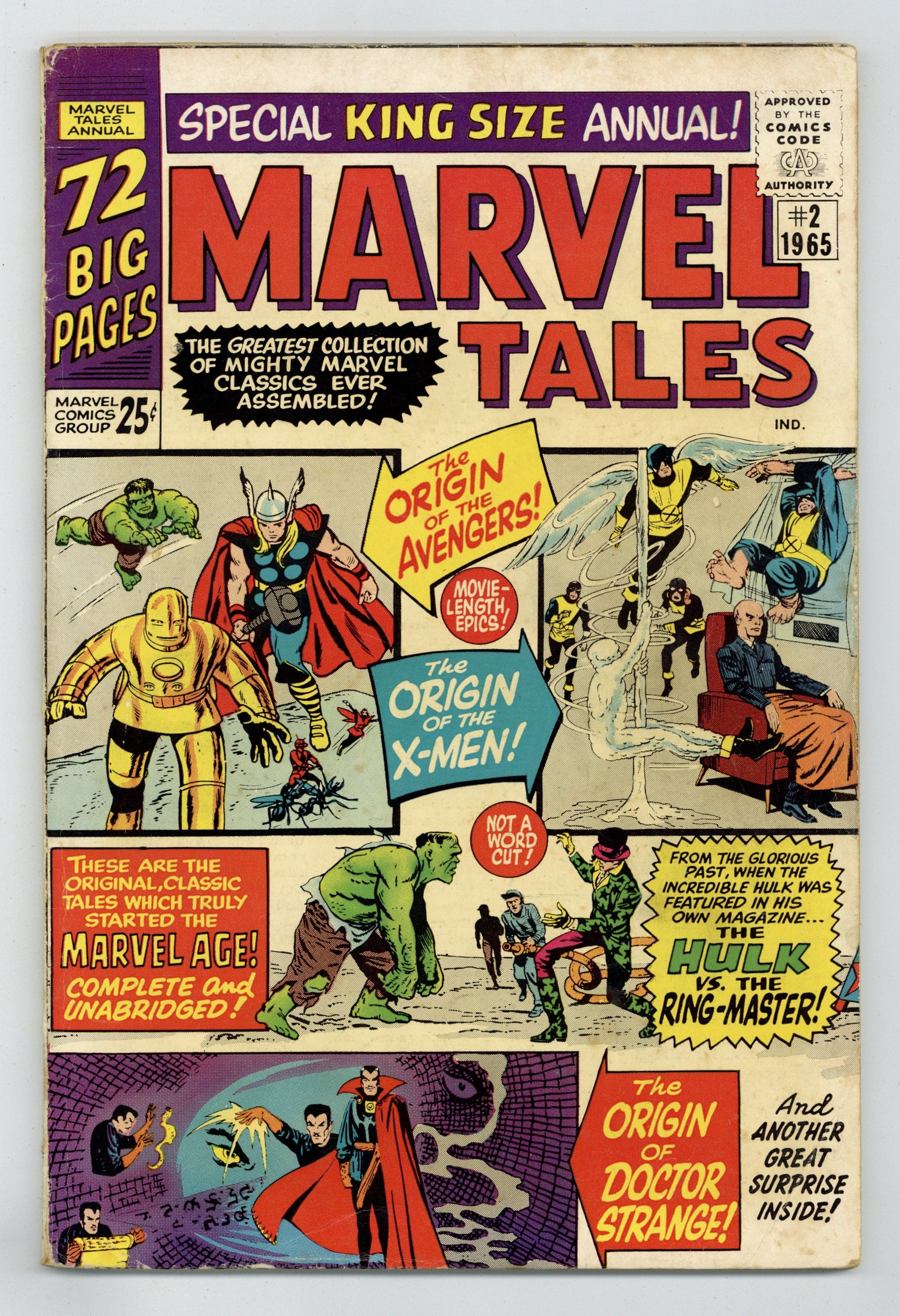 Marvel Tales (1964 Marvel) 2 GD/VG 3.0