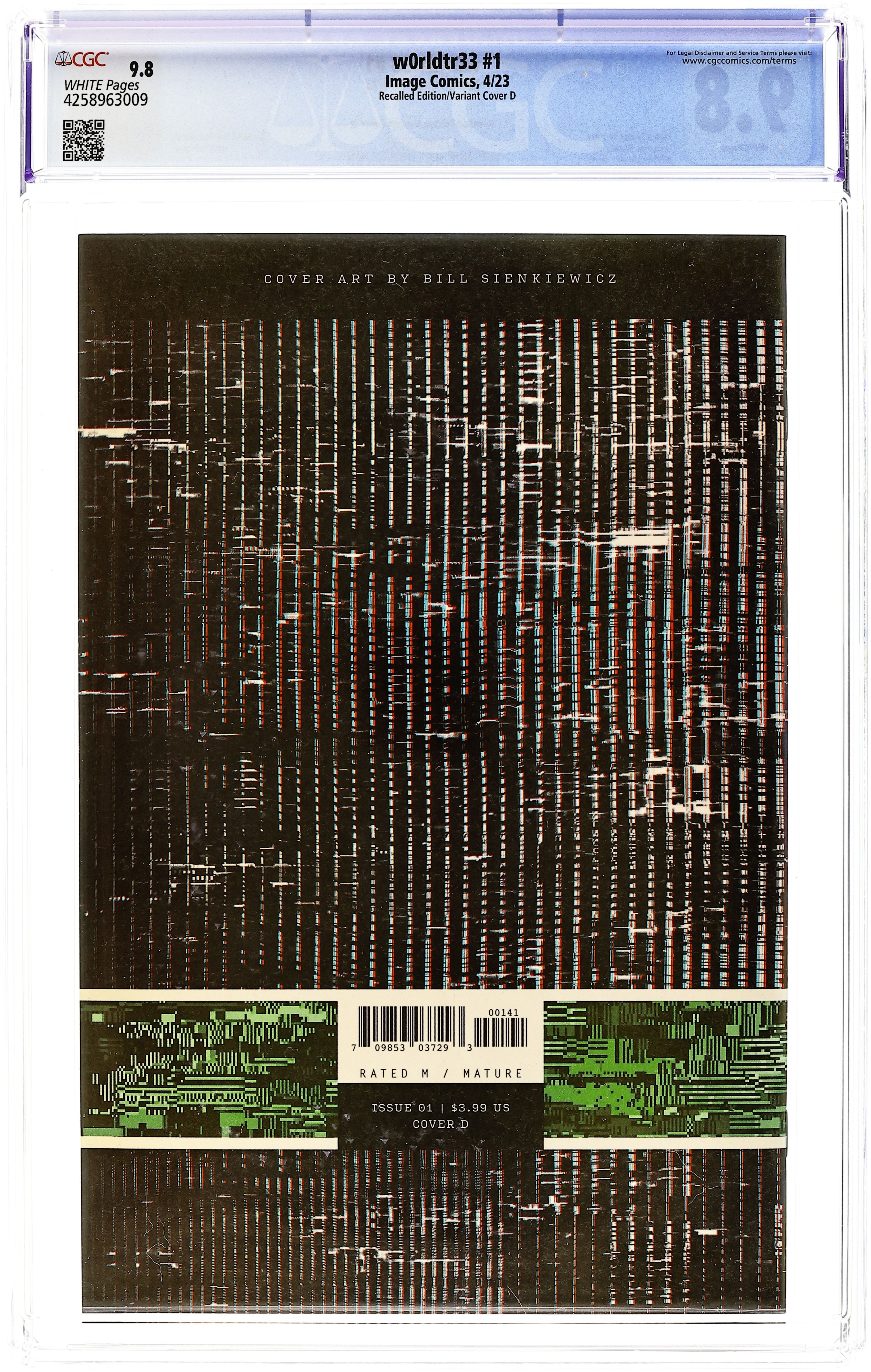 W0rldtr33 (2023 Image) 1D CGC 9.8