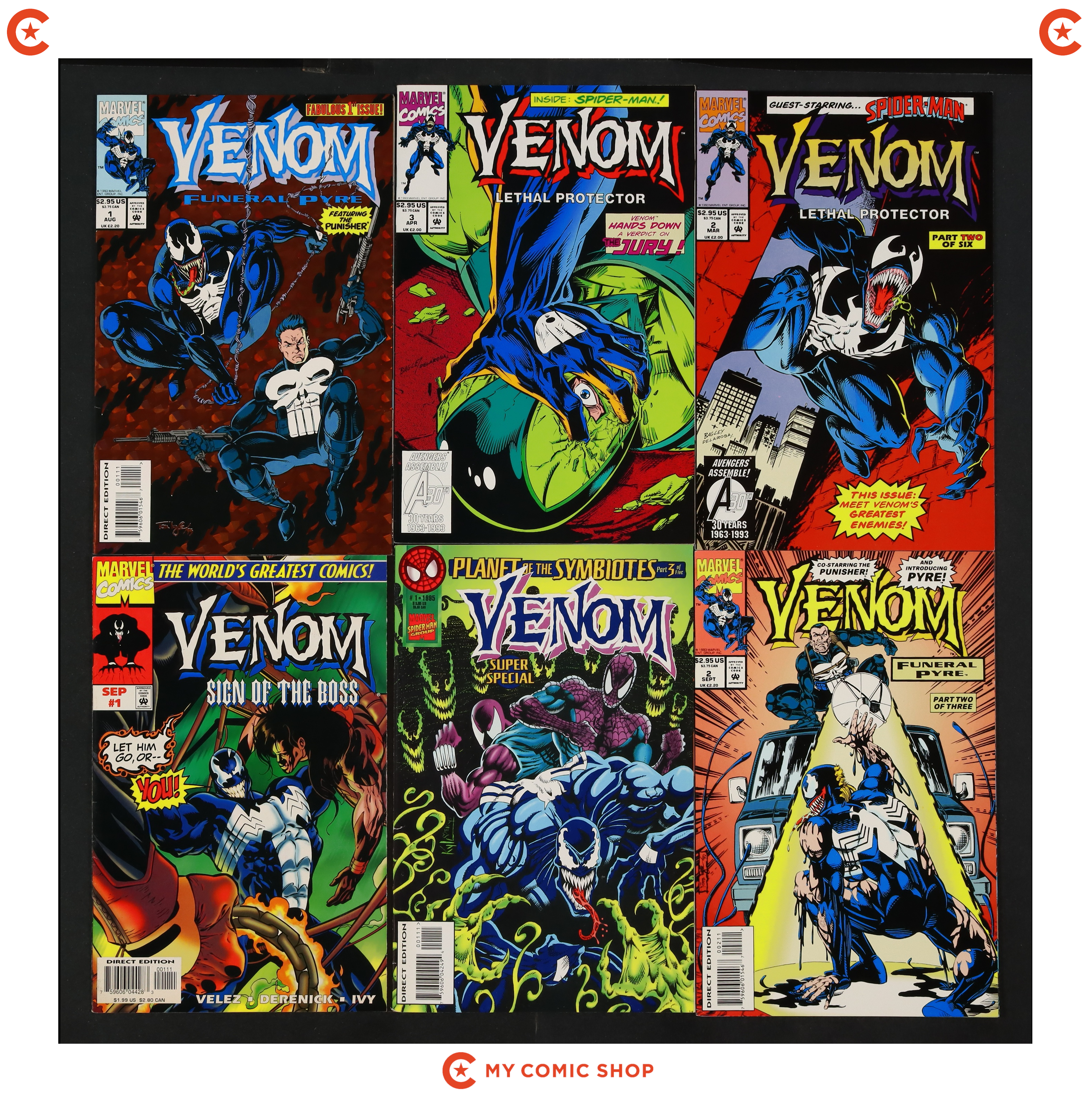 Venom lot of 9