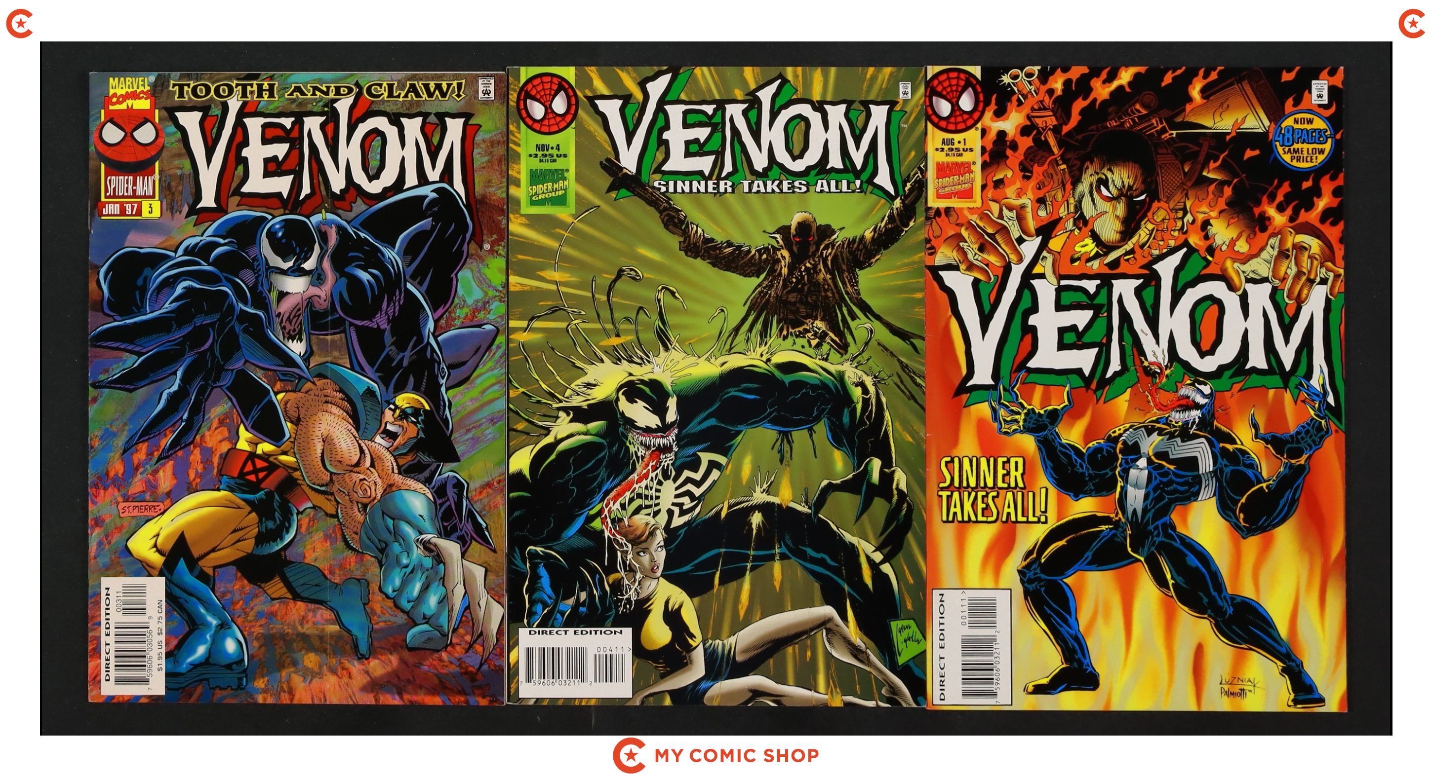 Venom lot of 9