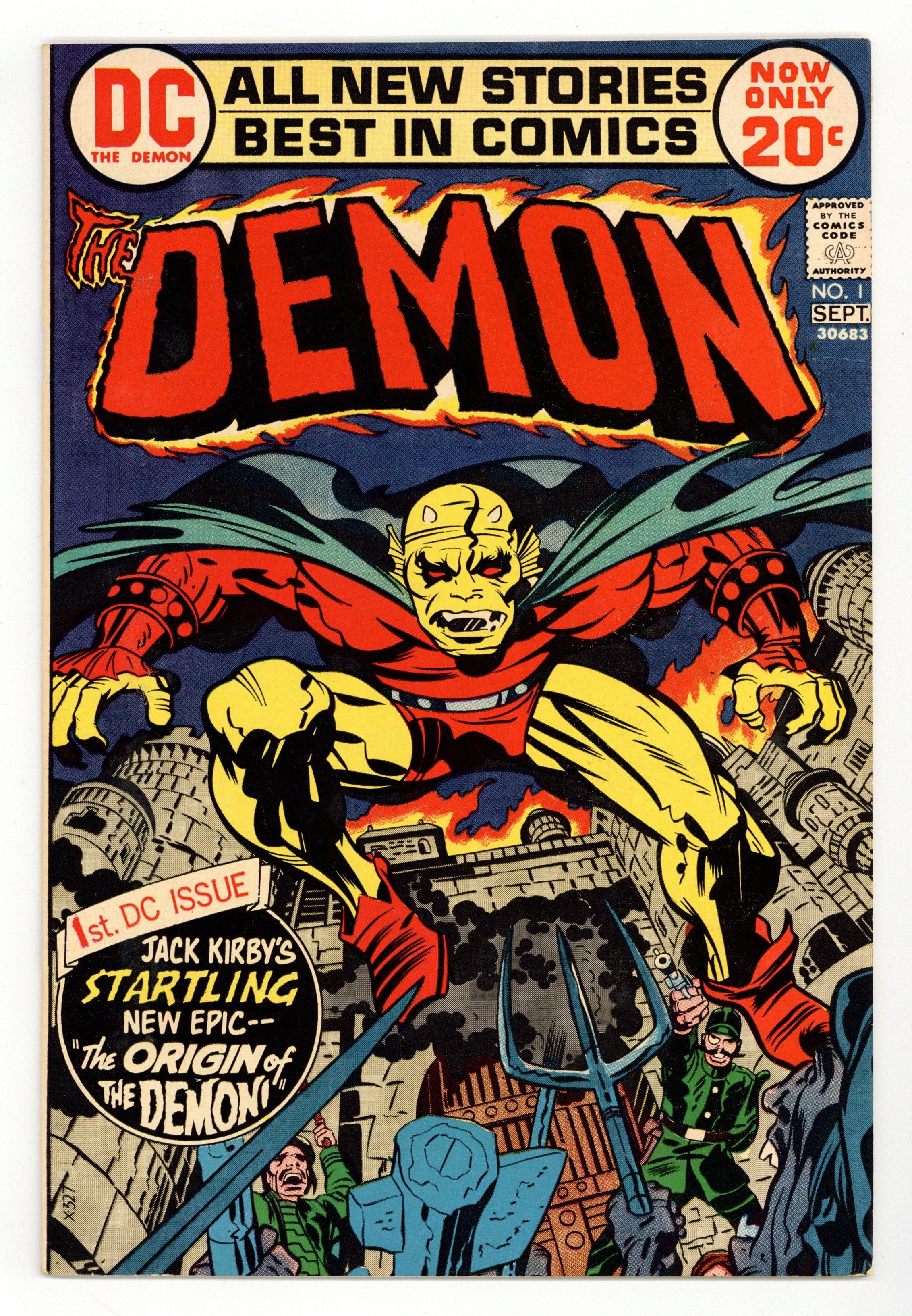 Demon (1972 1st Series) 1 FN/VF 7.0