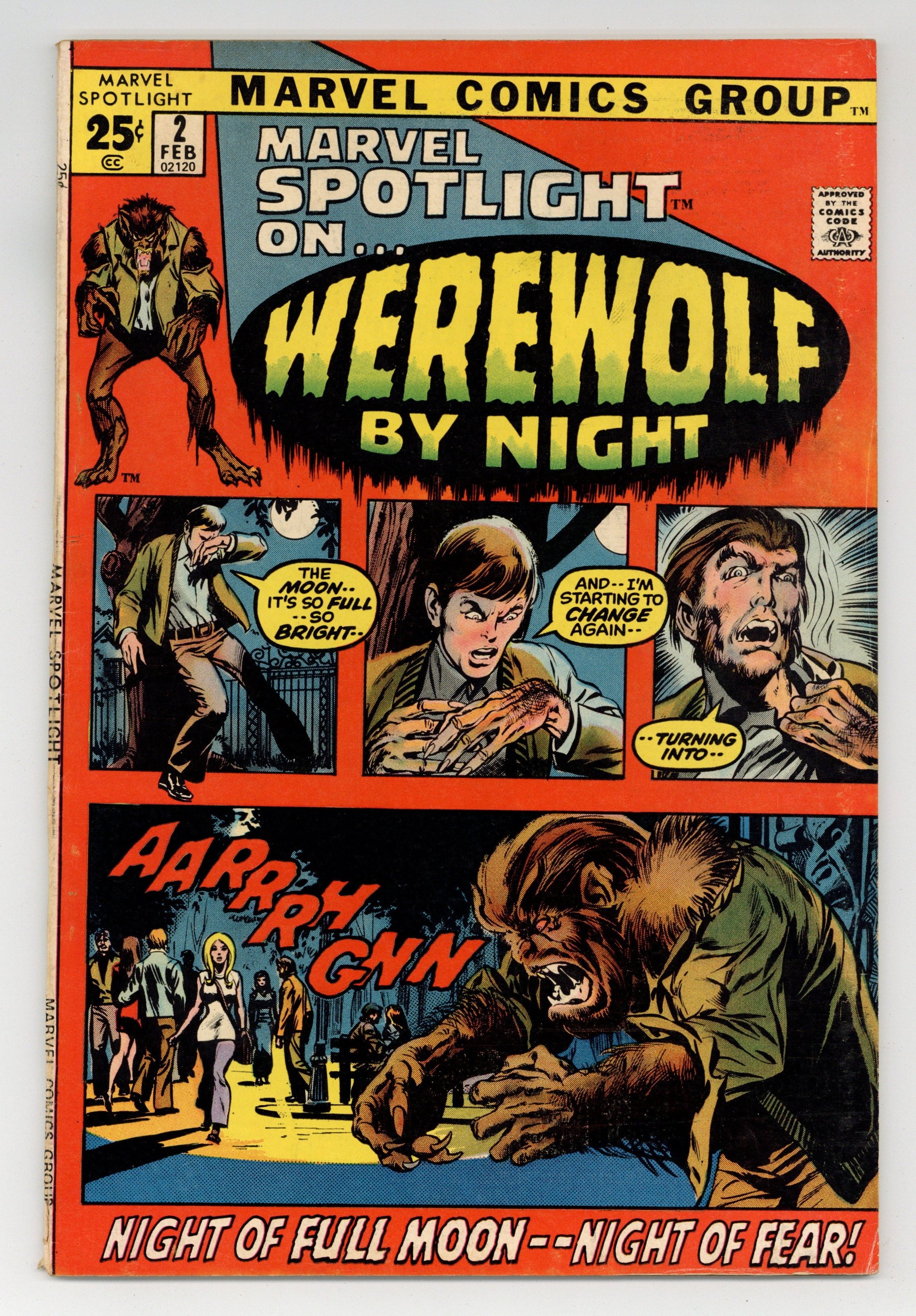 Marvel Spotlight (1971 1st Series) 2 VG- 3.5
