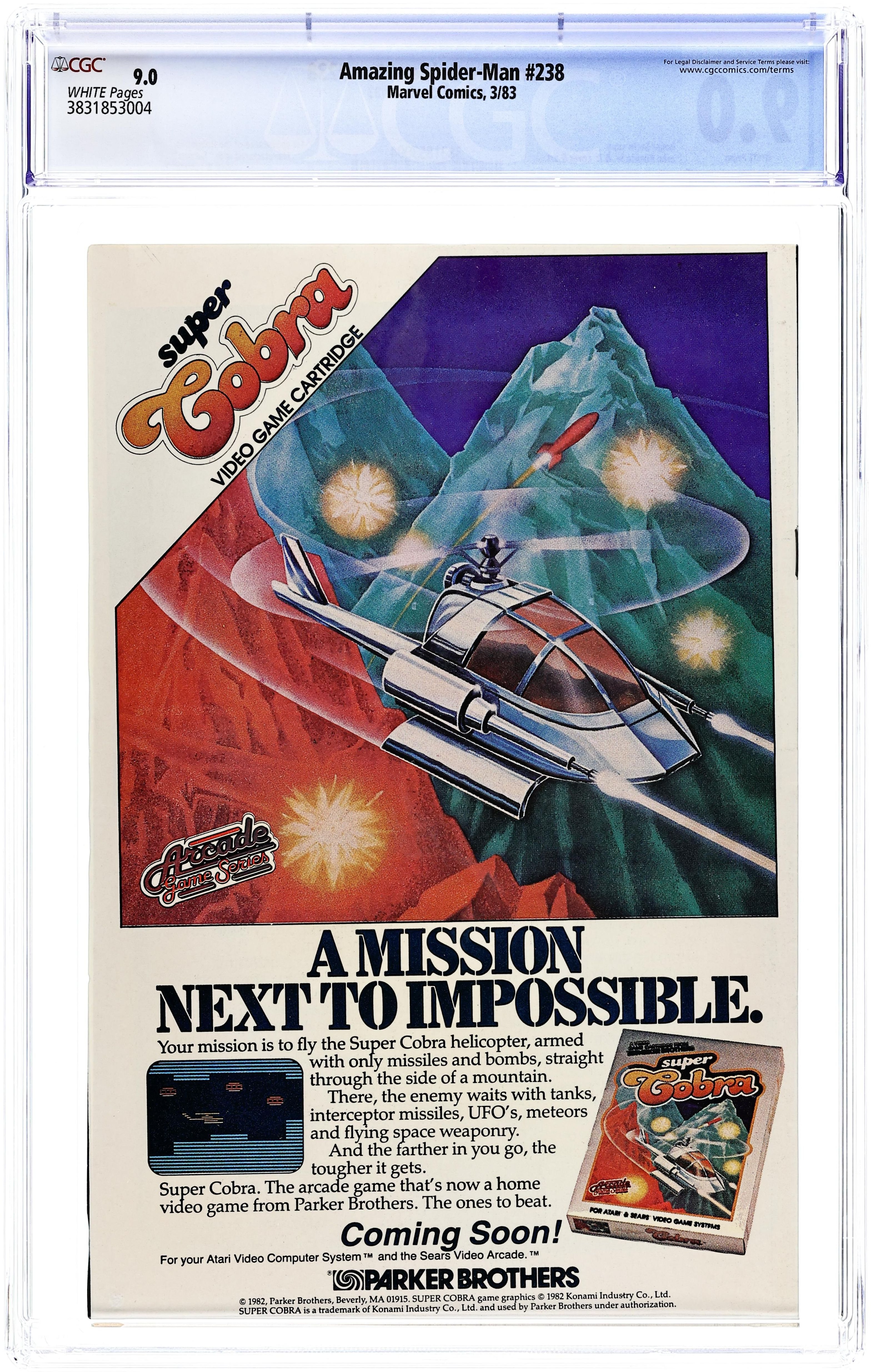 Amazing Spider-Man (1963 1st Series) 238A CGC 9.0