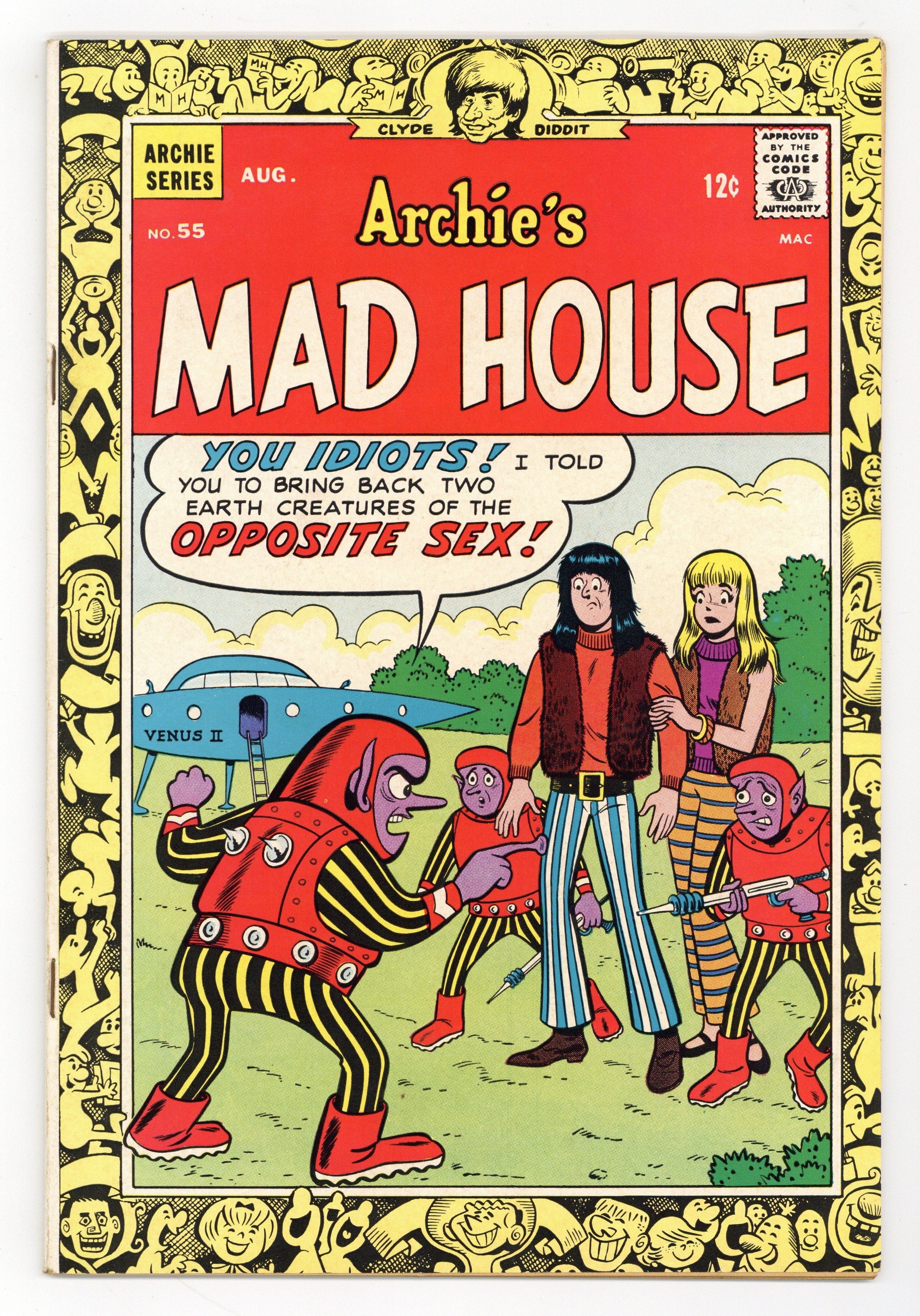 Archie's Madhouse (1959 Archie) 55 FN- 5.5