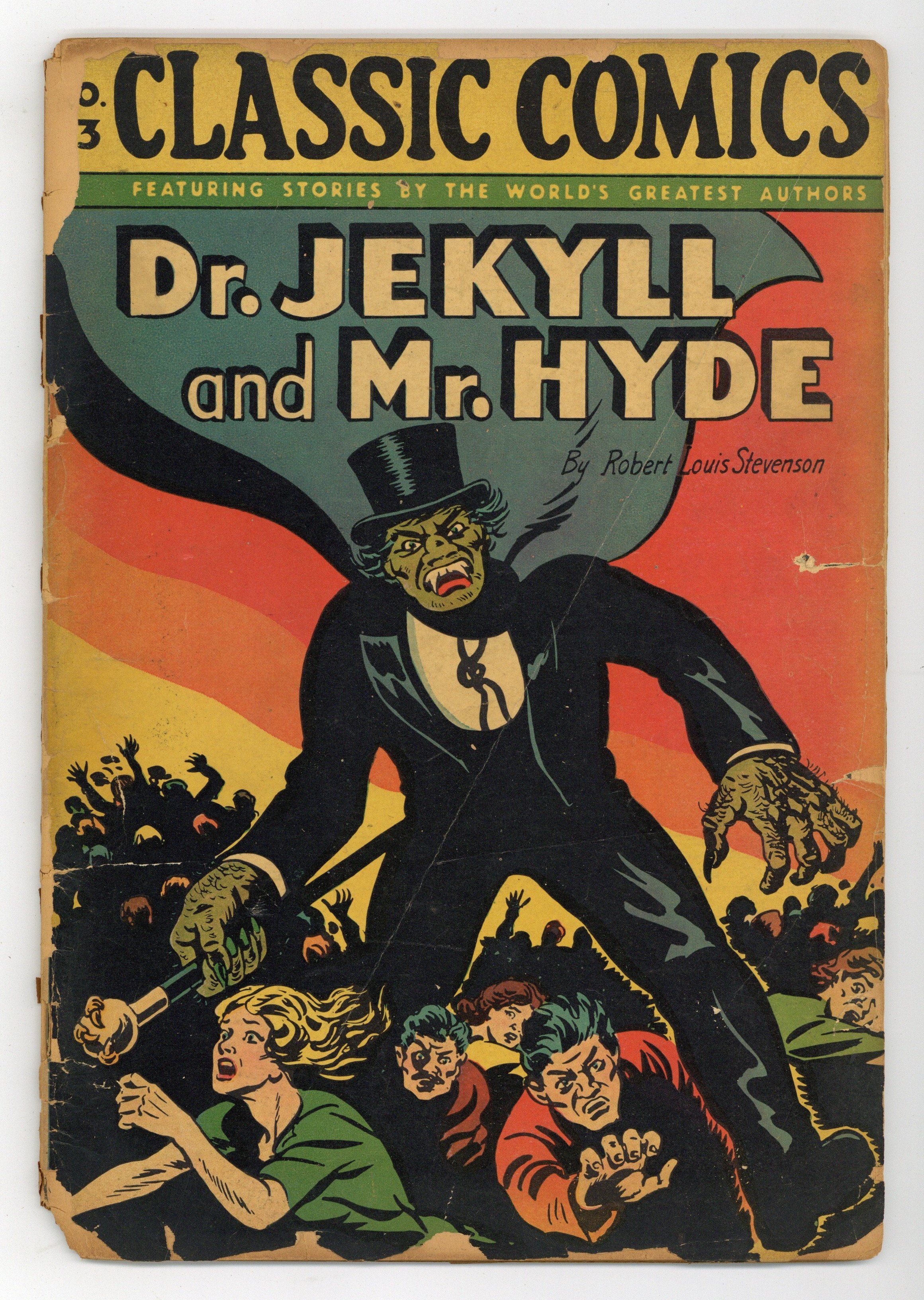 Classics Illustrated 013 Dr. Jekyll and Mr. Hyde (1943) 4 PR 0.5