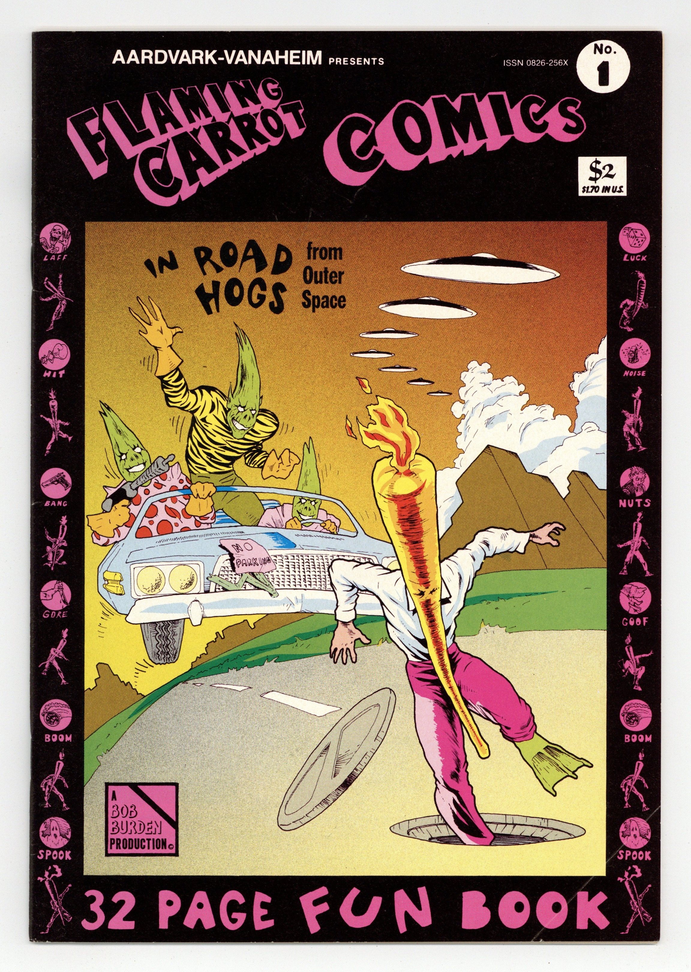Flaming Carrot Comics (1984 AV/Dark Horse) 1 FN- 5.5