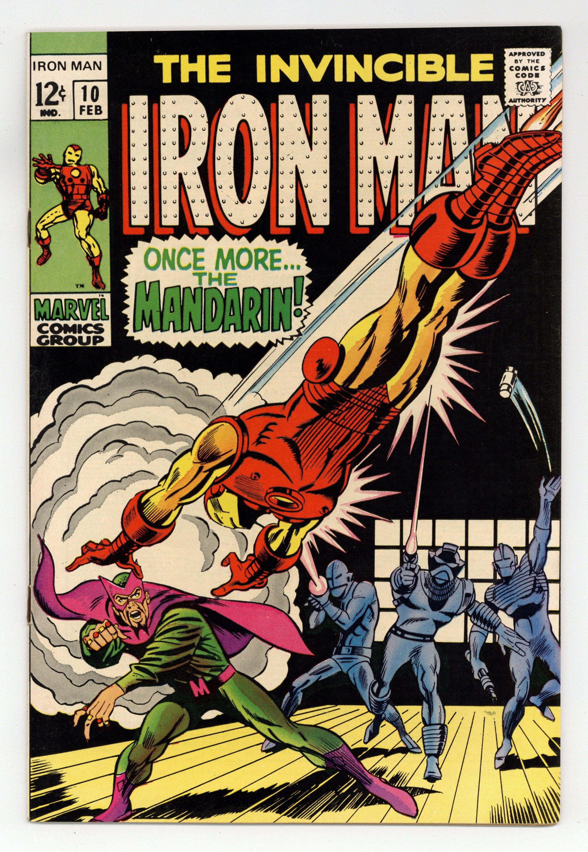 Iron Man (1968 1st Series) 10 FN- 5.5
