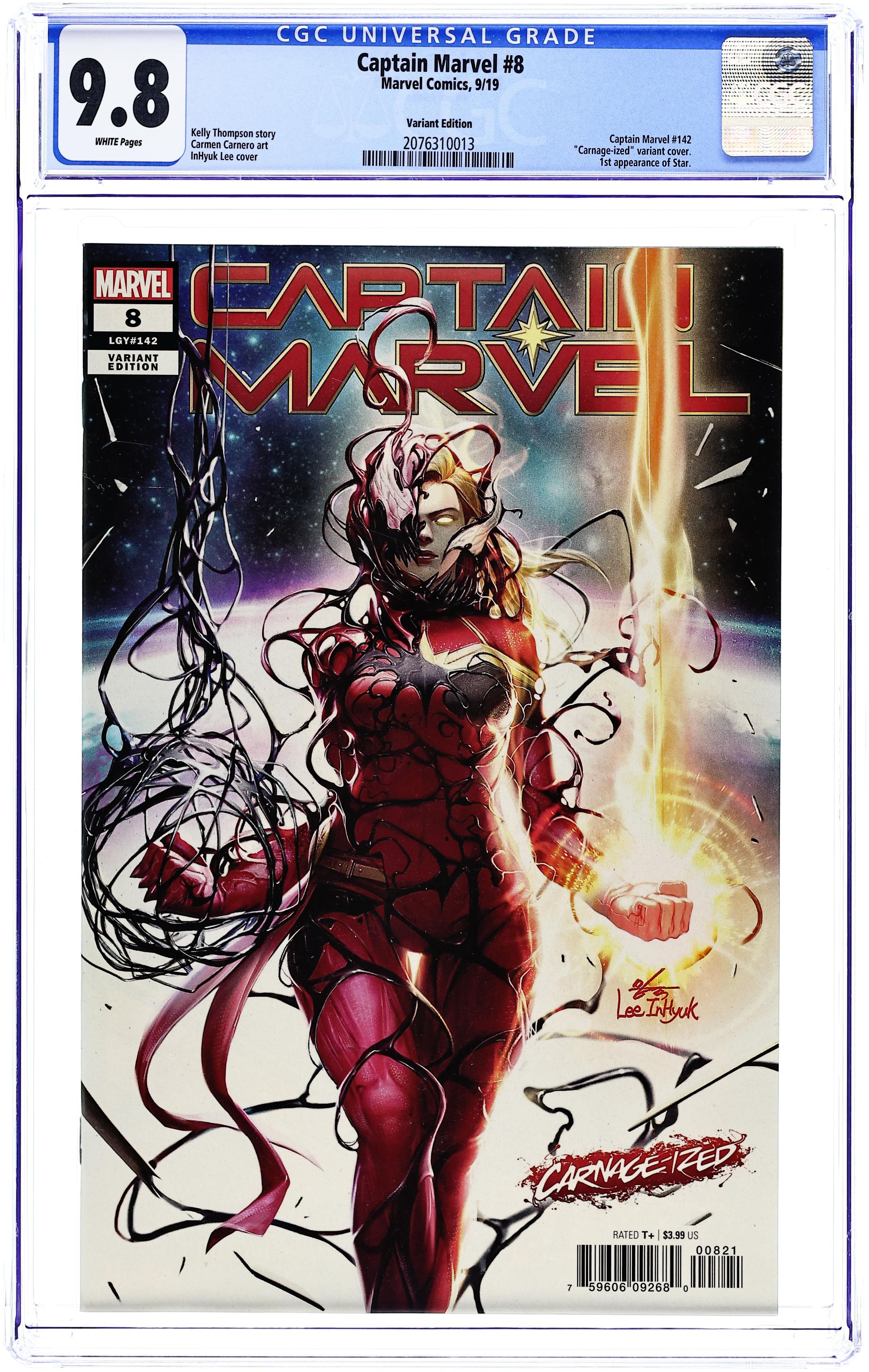 Captain Marvel (2019 11th Series) 8C CGC 9.8