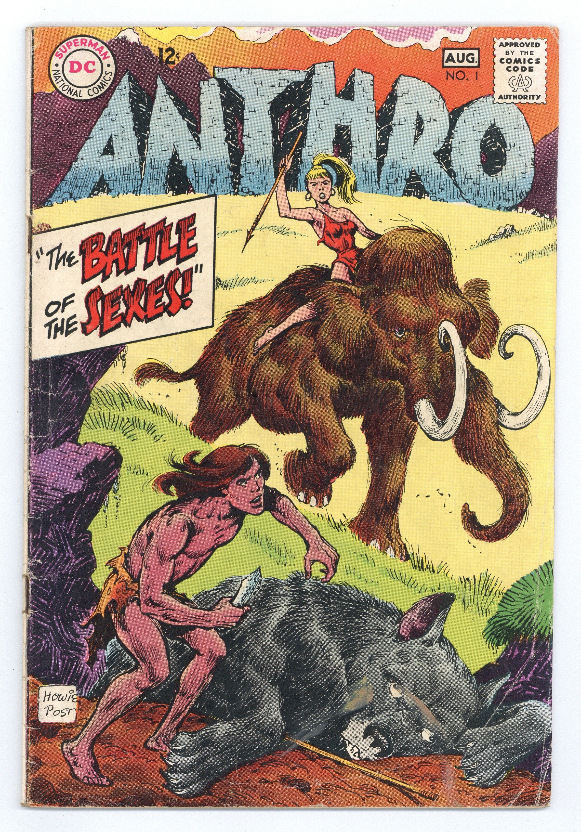 Anthro (1968) comic books