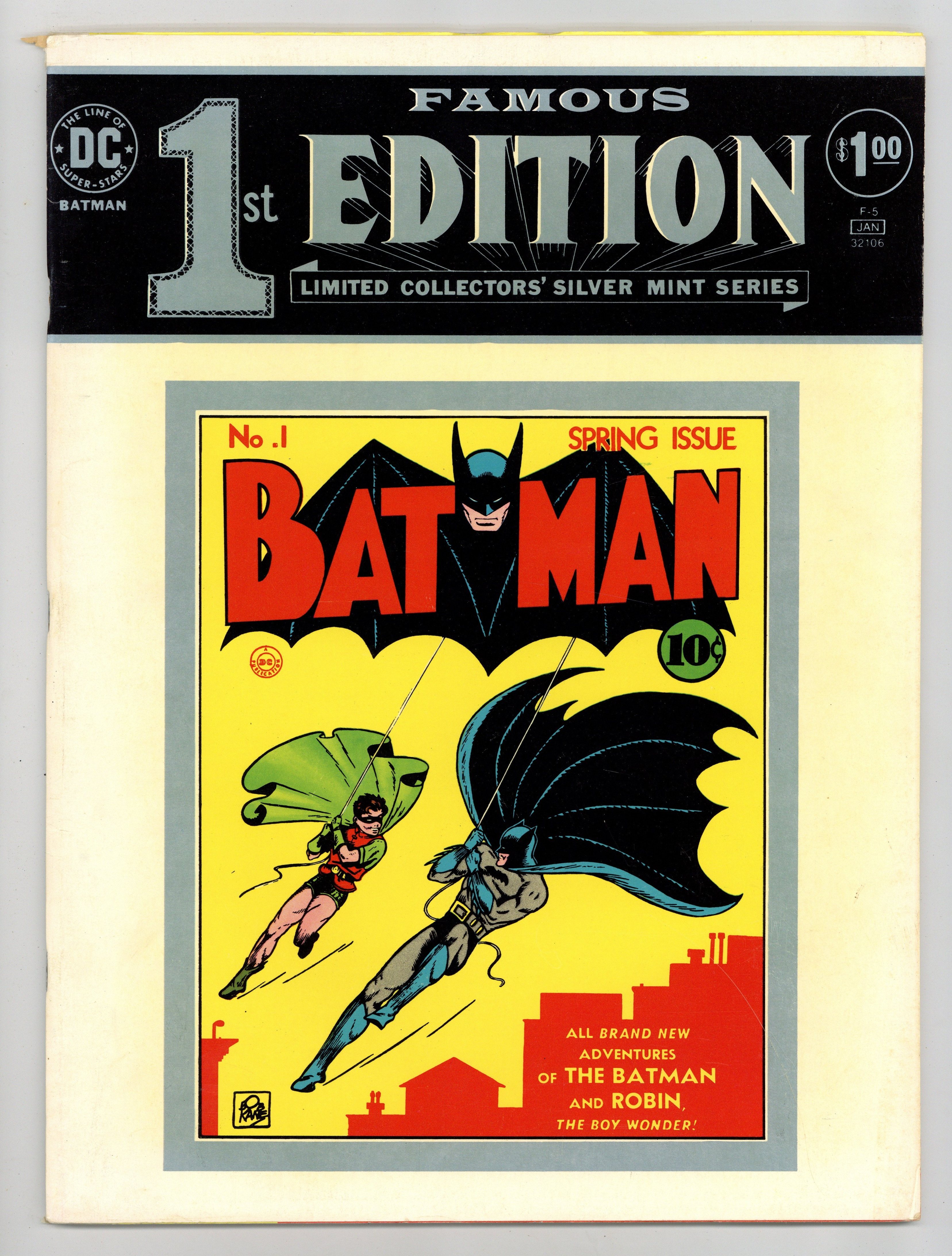 Famous First Edition Batman (1975 DC Treasury) F-5S VG/FN 5.0