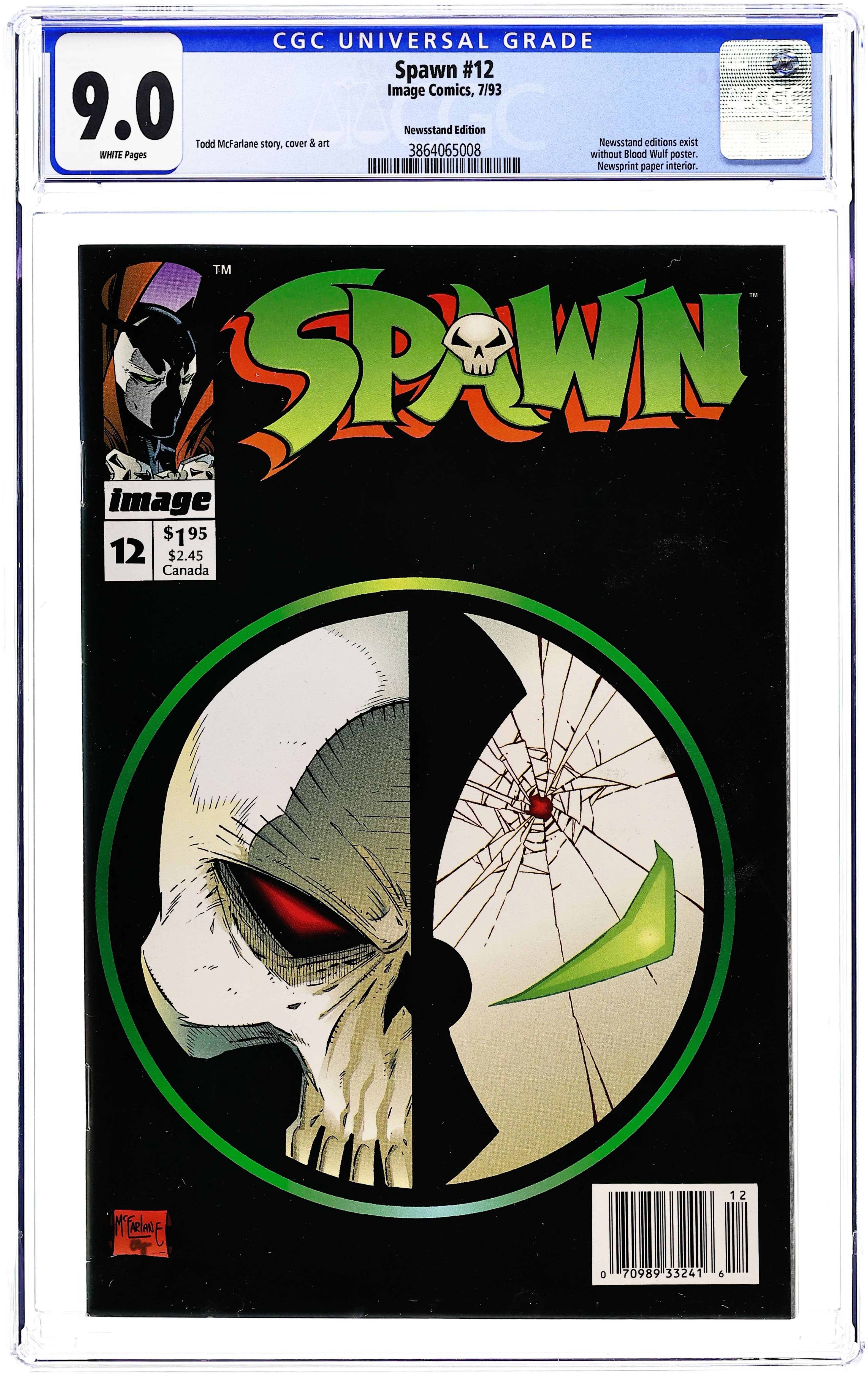 Spawn (1992 Image) 12N CGC 9.0