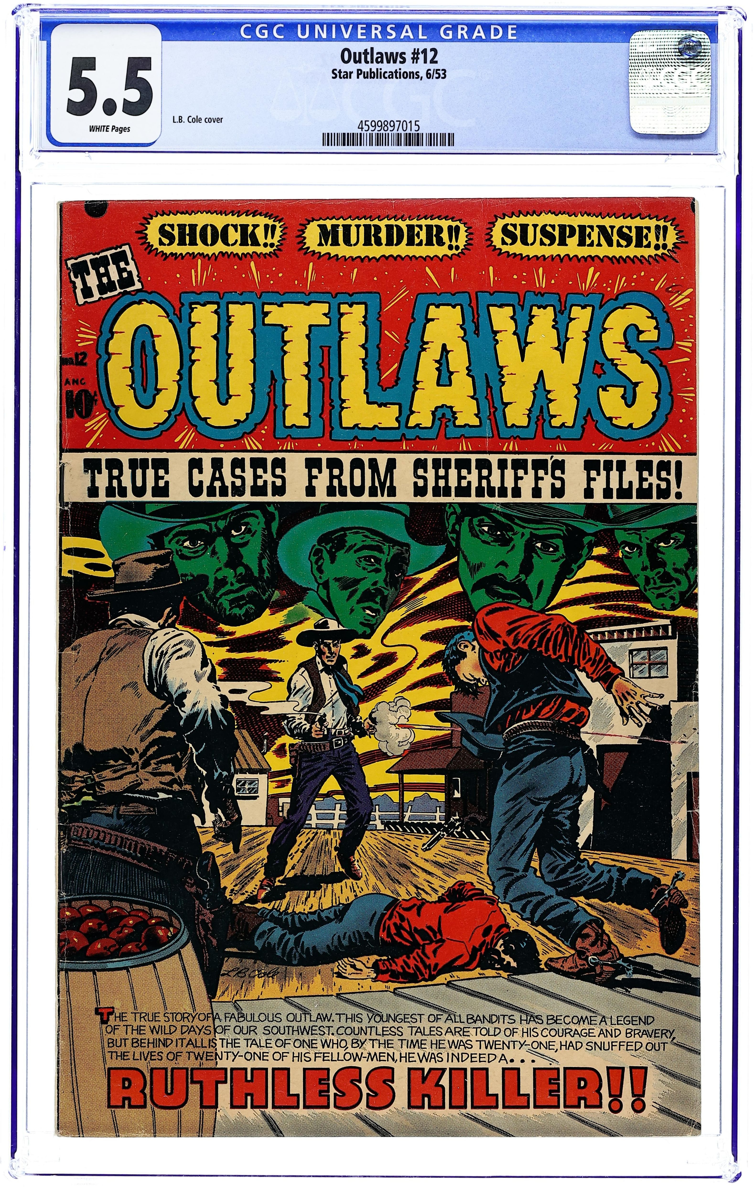 Outlaws, The (1952 Star) comic books graded by CGC
