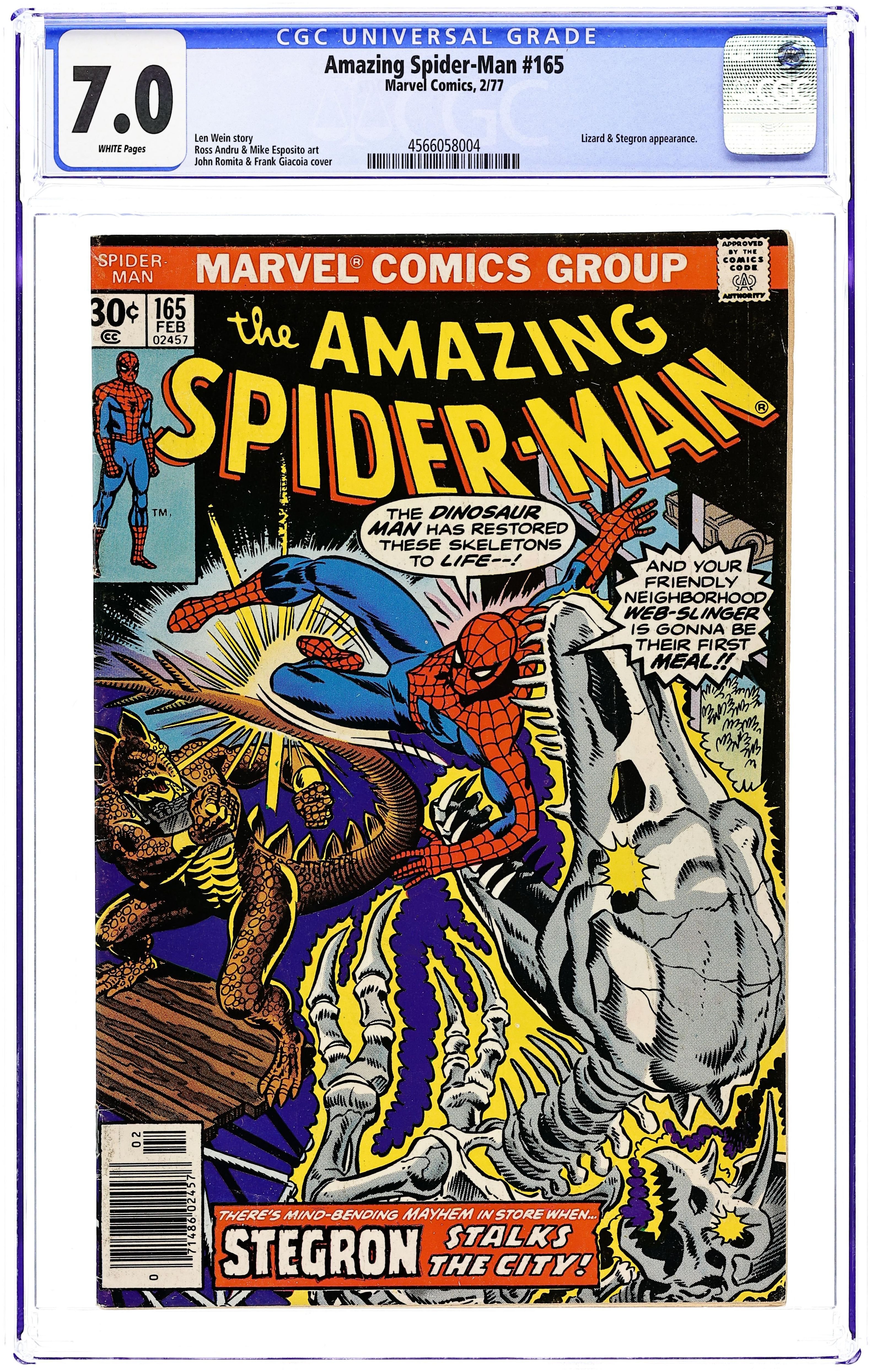 Amazing Spider-Man (1963 1st Series) 165 CGC 7.0