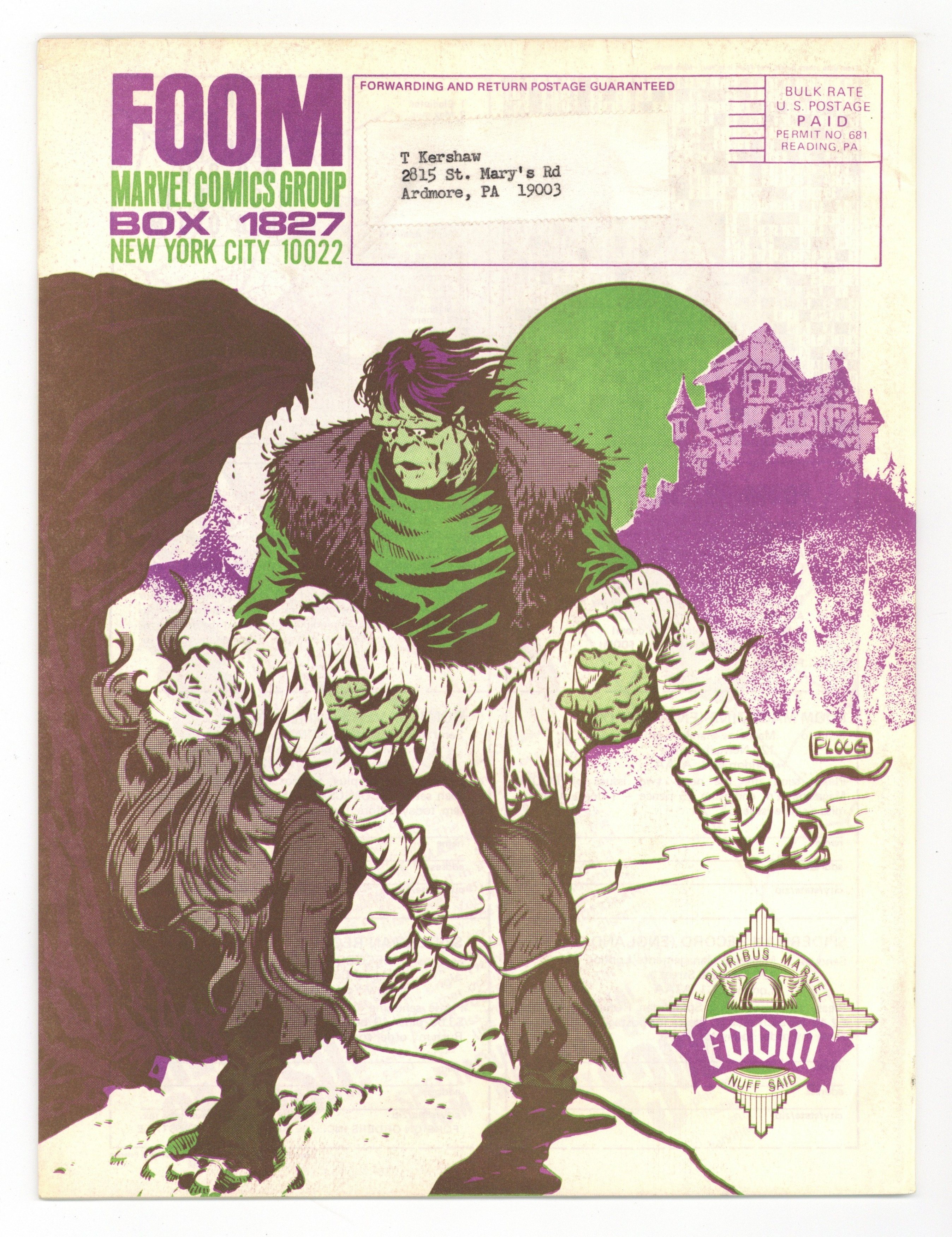 FOOM (1973 Marvel) 2 VG/FN 5.0