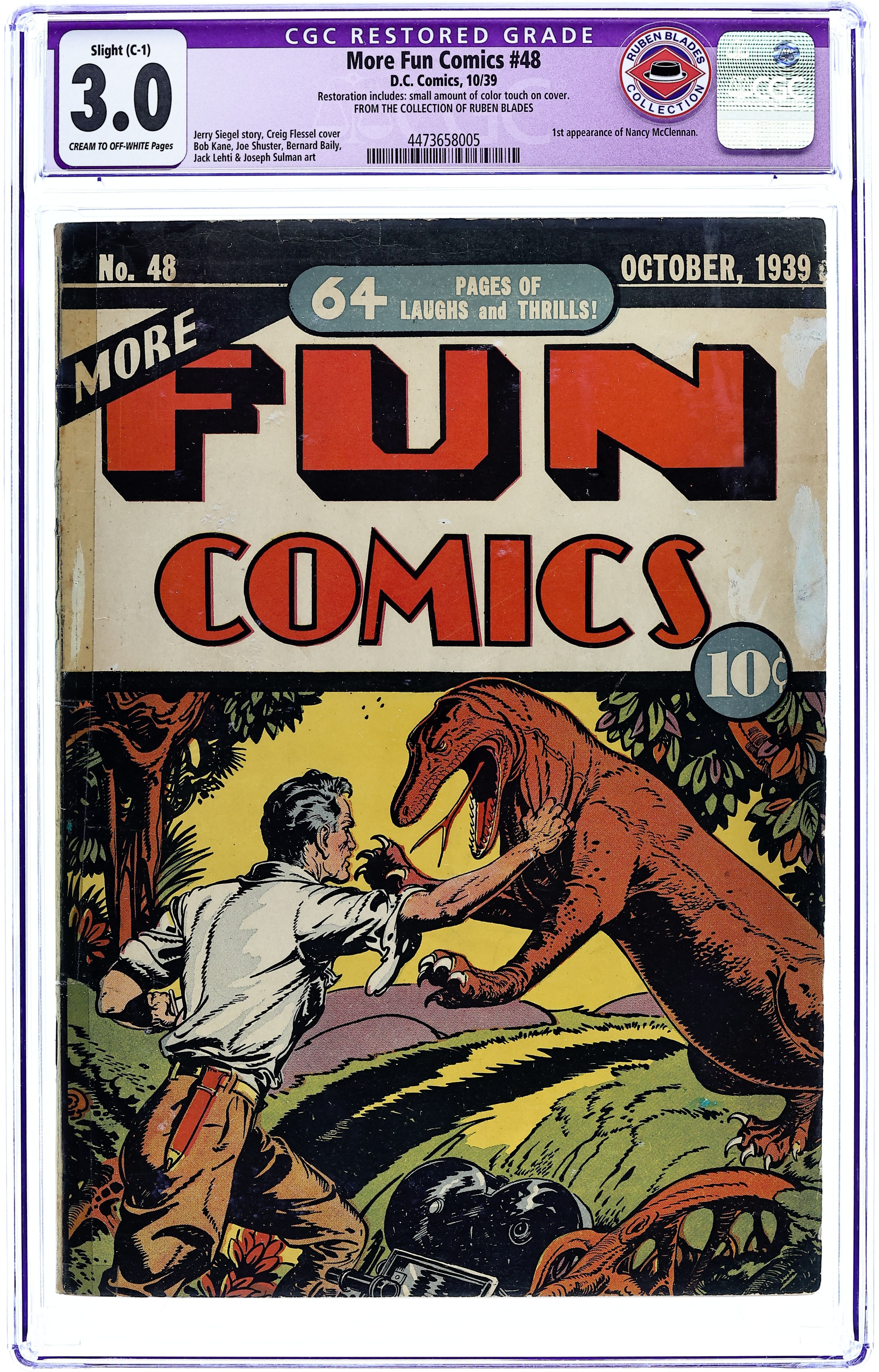 More Fun Comics (1935) 48 CGC 3.0 Restored