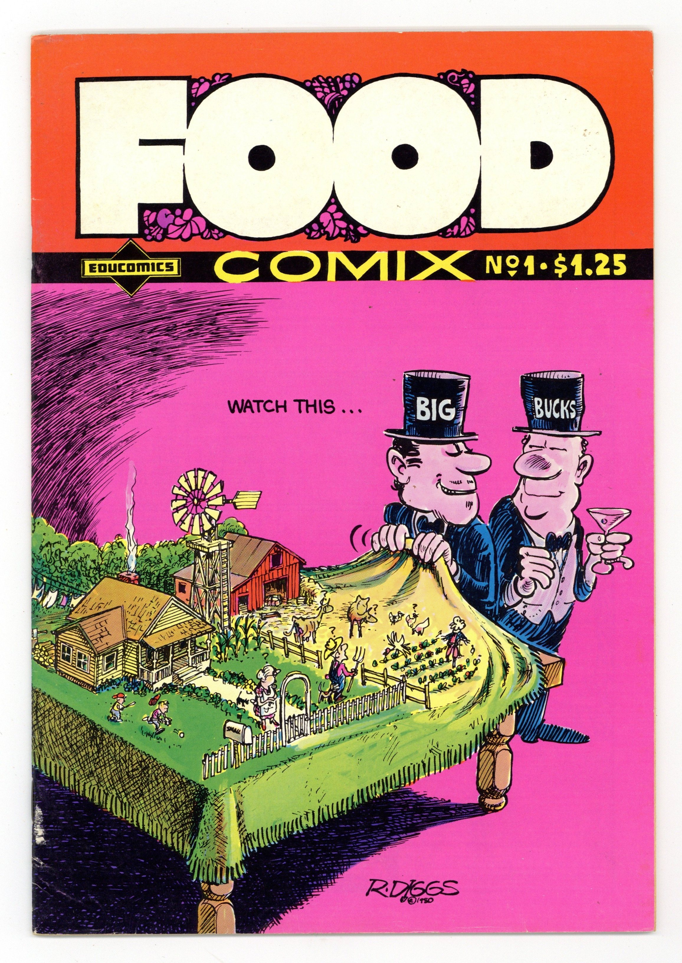 Food Comix (1980 Educomics) comic books