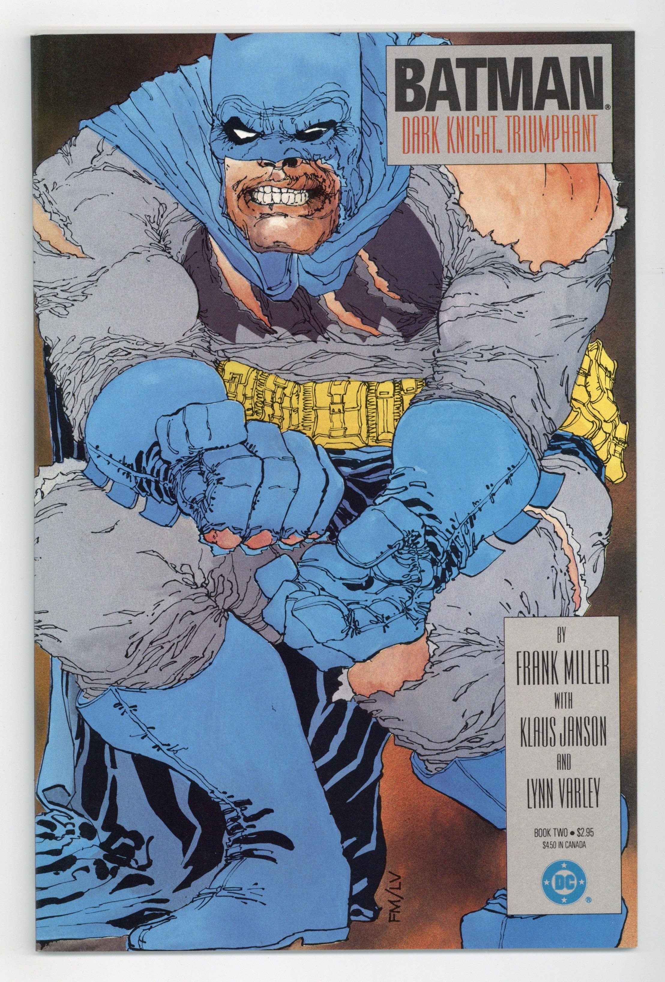 Batman The Dark Knight Returns (1986) 2-1ST.D VF- 7.5