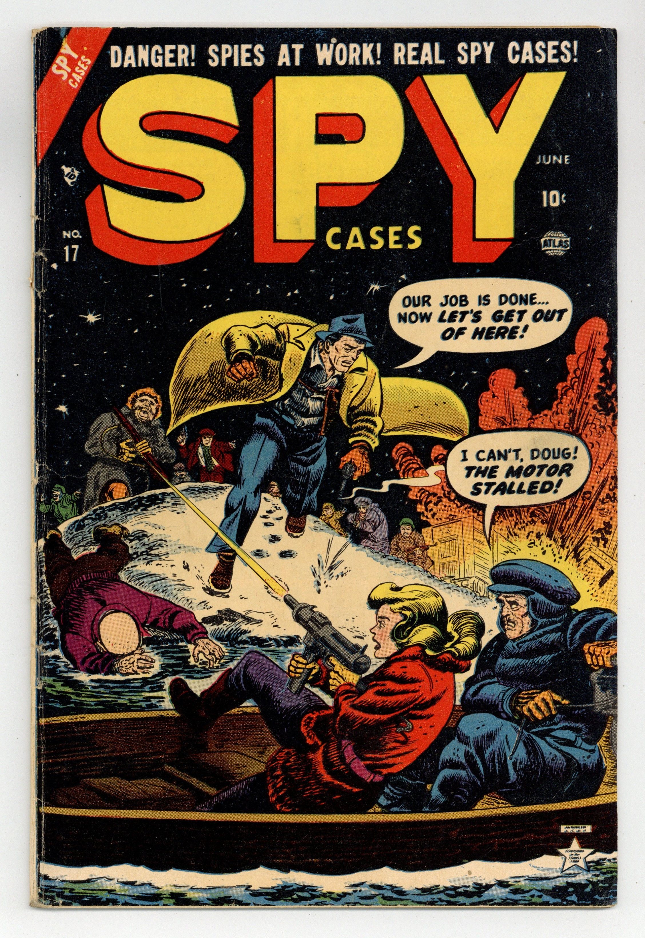 Spy Cases (1950) 17 VG- 3.5