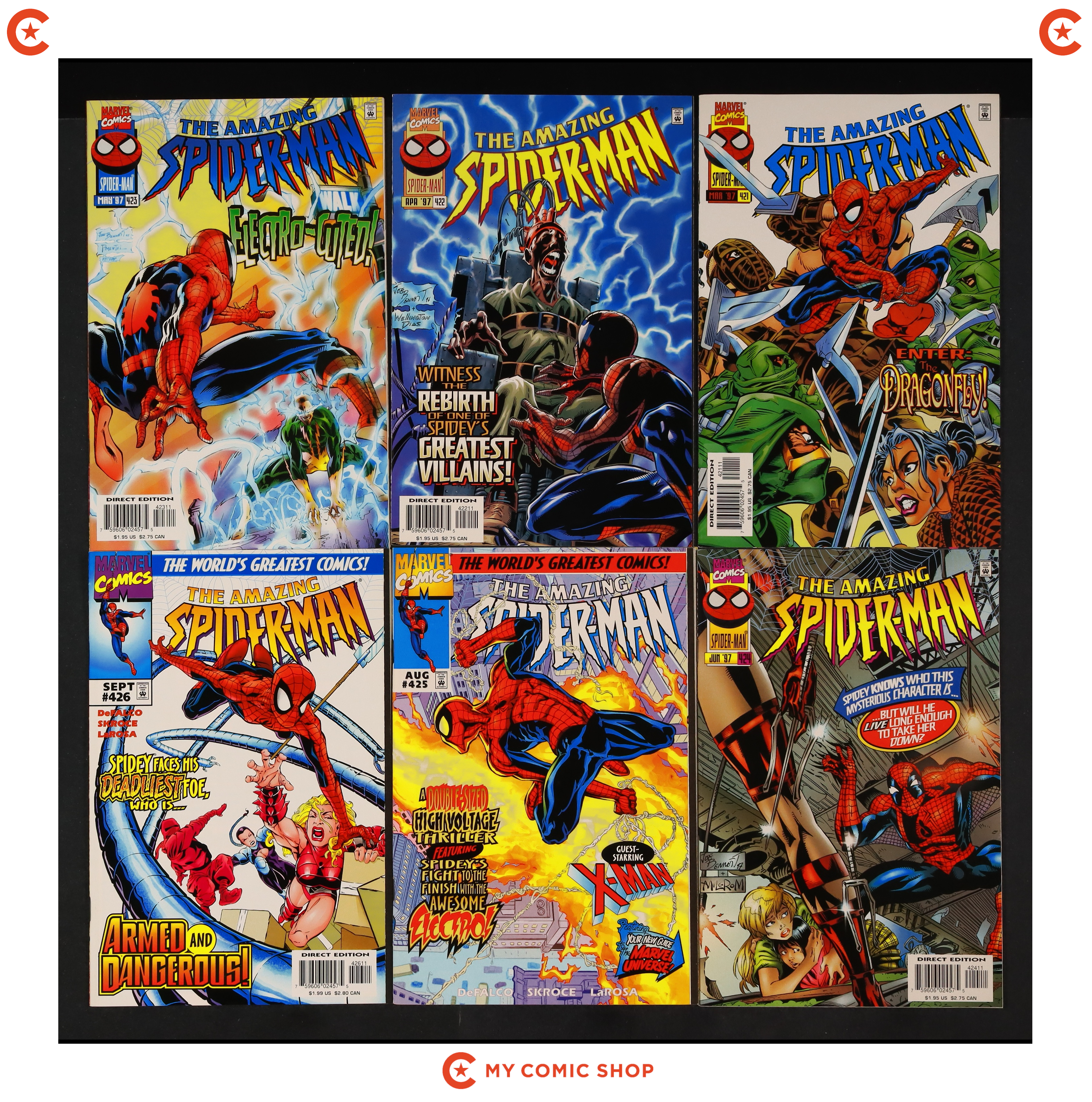 Amazing Spider-Man Lot of 9