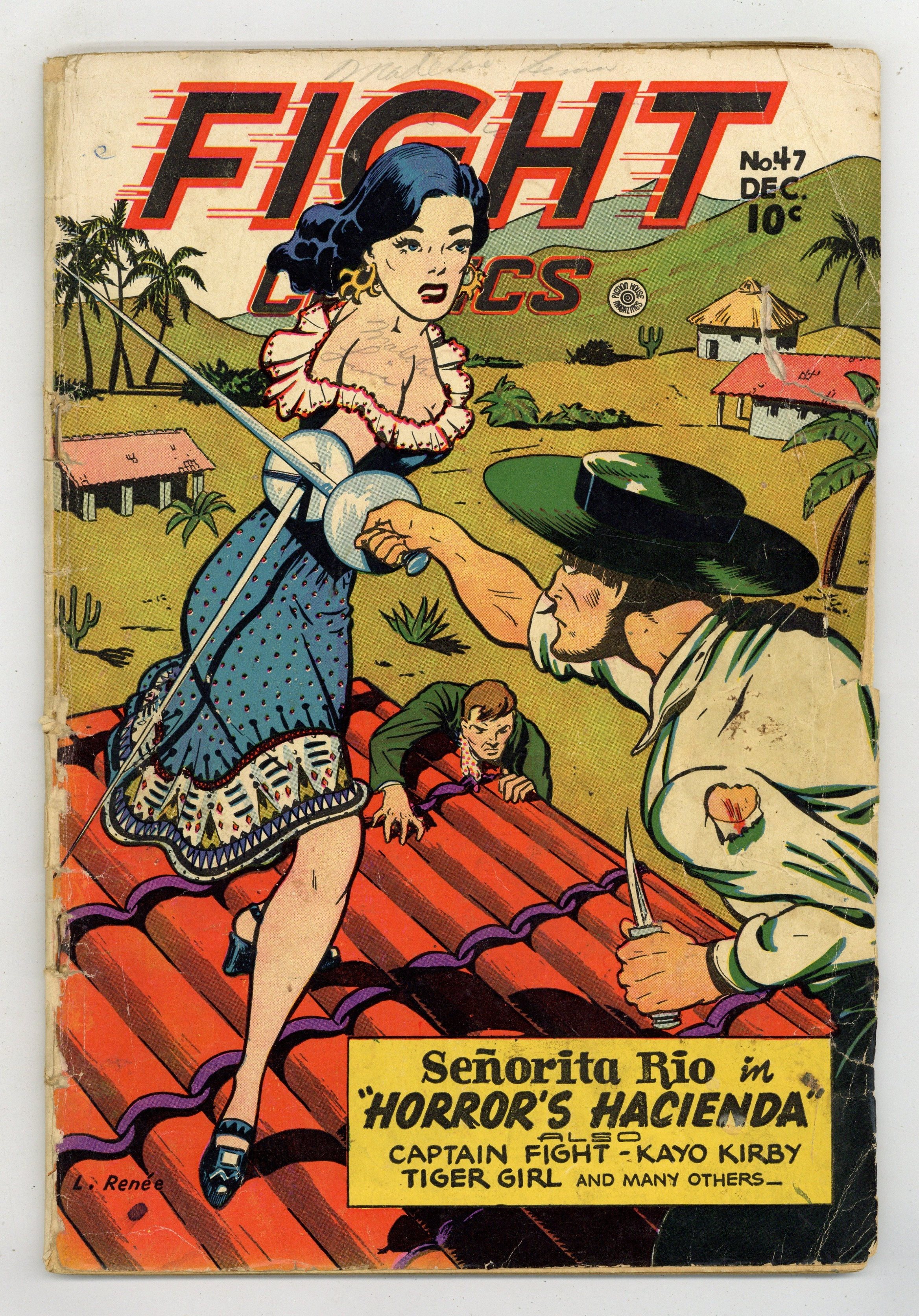 Fight Comics (1940) 47 GD 2.0