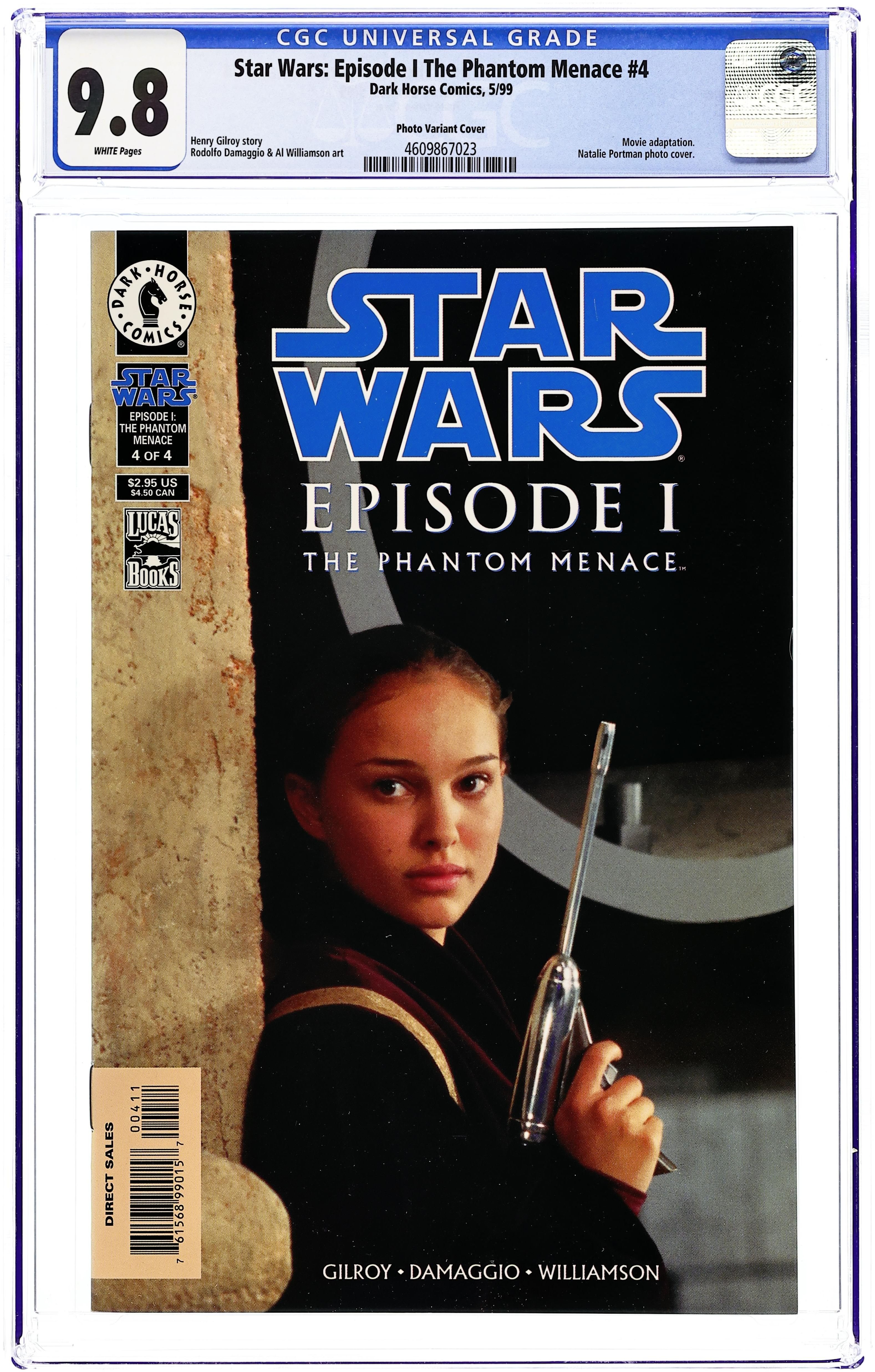 Star Wars Episode 1 Phantom Menace (1999) 4B CGC 9.8