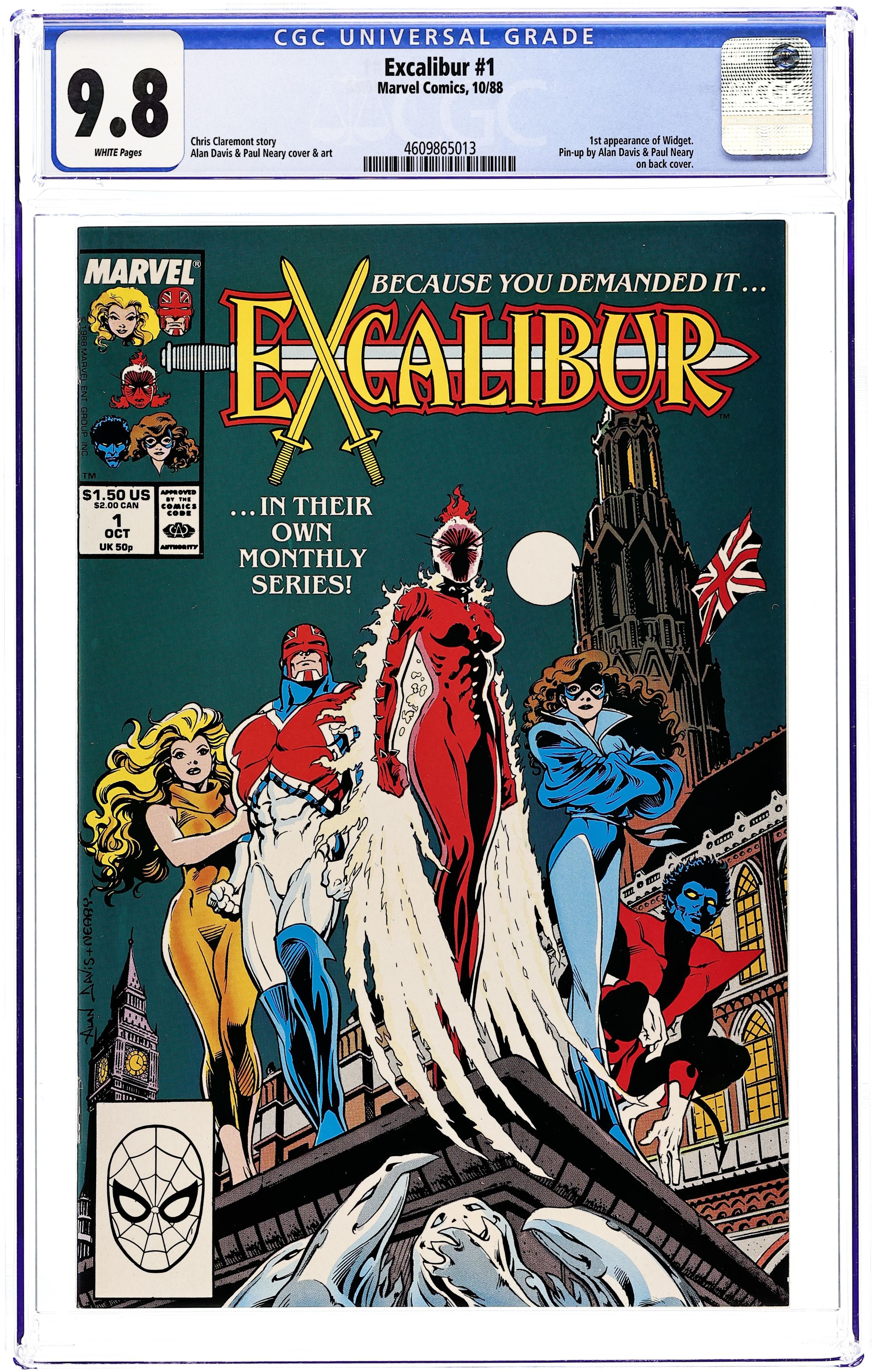 Excalibur (1988 1st Series) 1D CGC 9.8