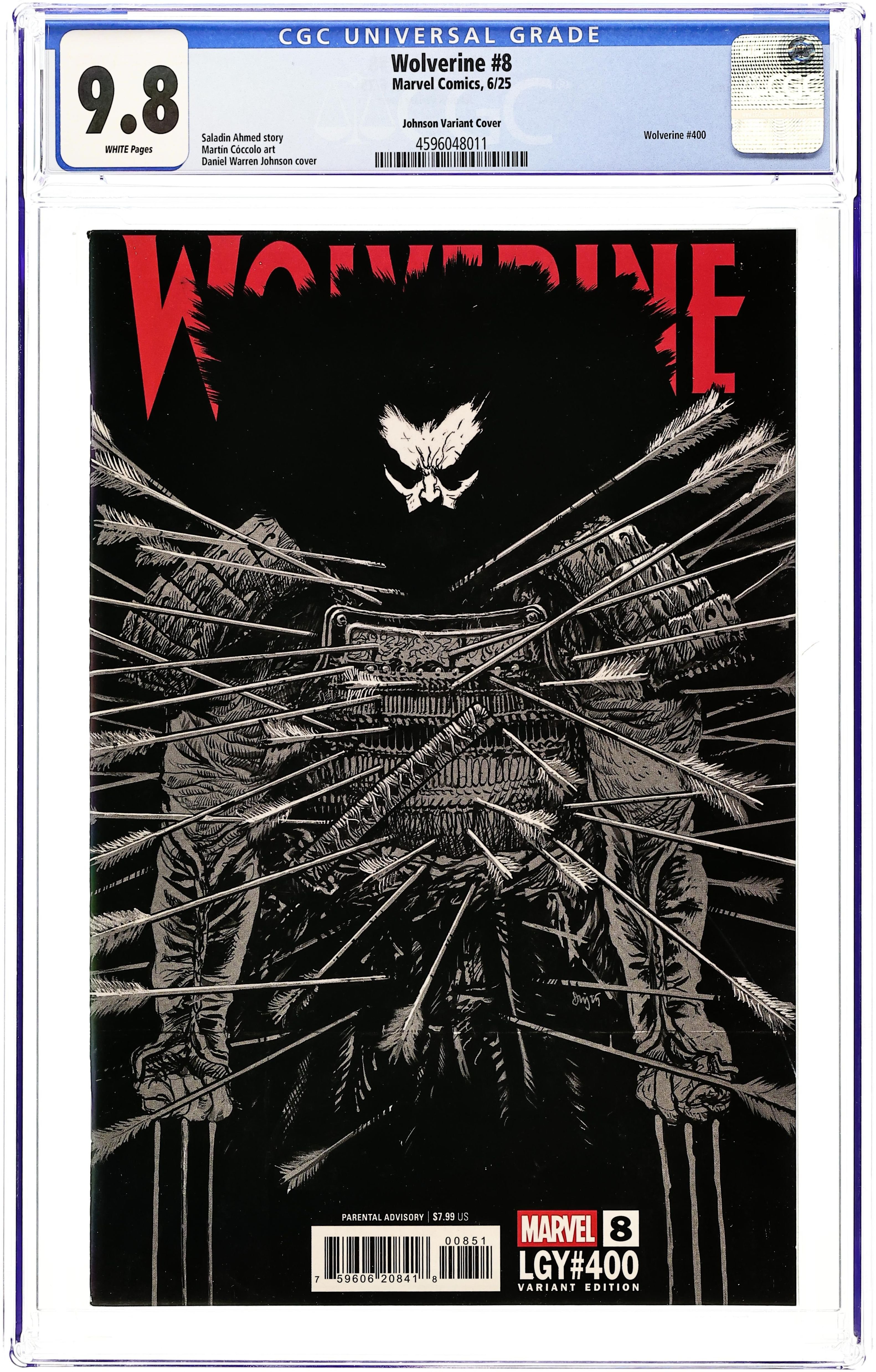 Wolverine (2024 Marvel) 8E CGC 9.8