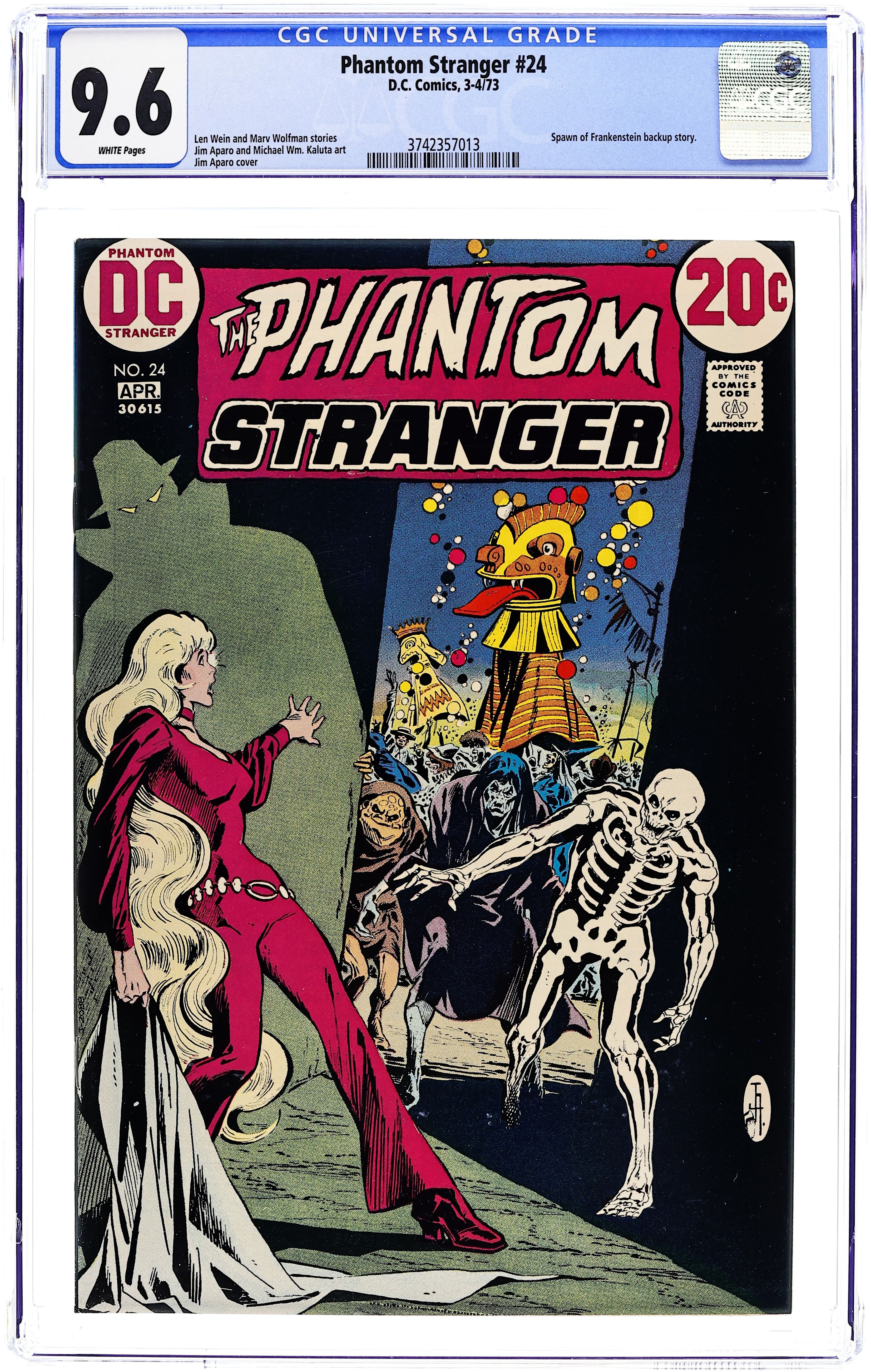 Phantom Stranger (1969 2nd Series) 24 CGC 9.6