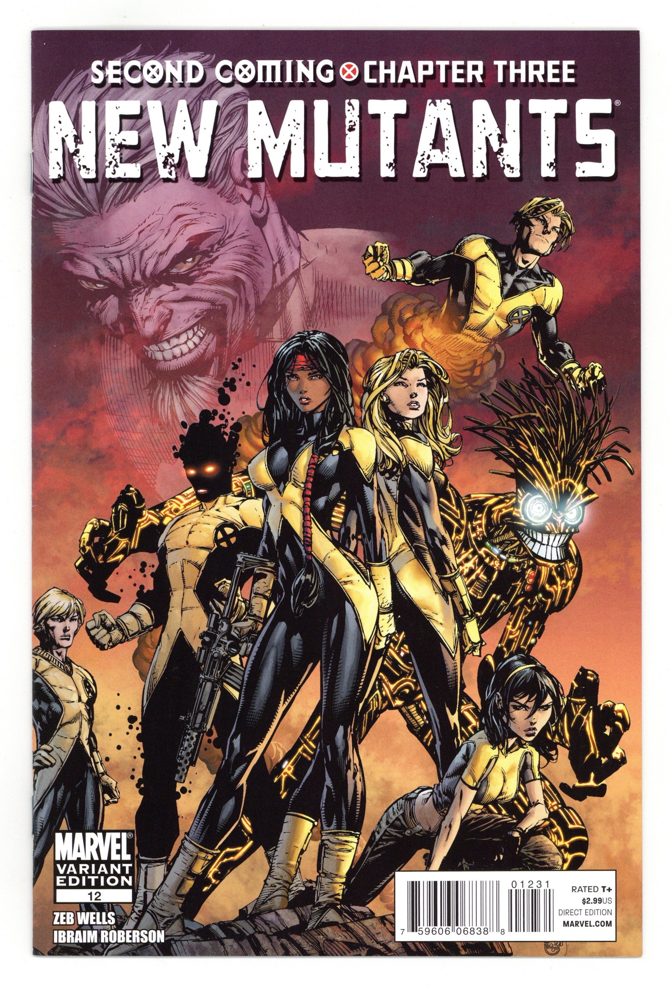 New Mutants (2009 3rd Series) 12C VF 8.0