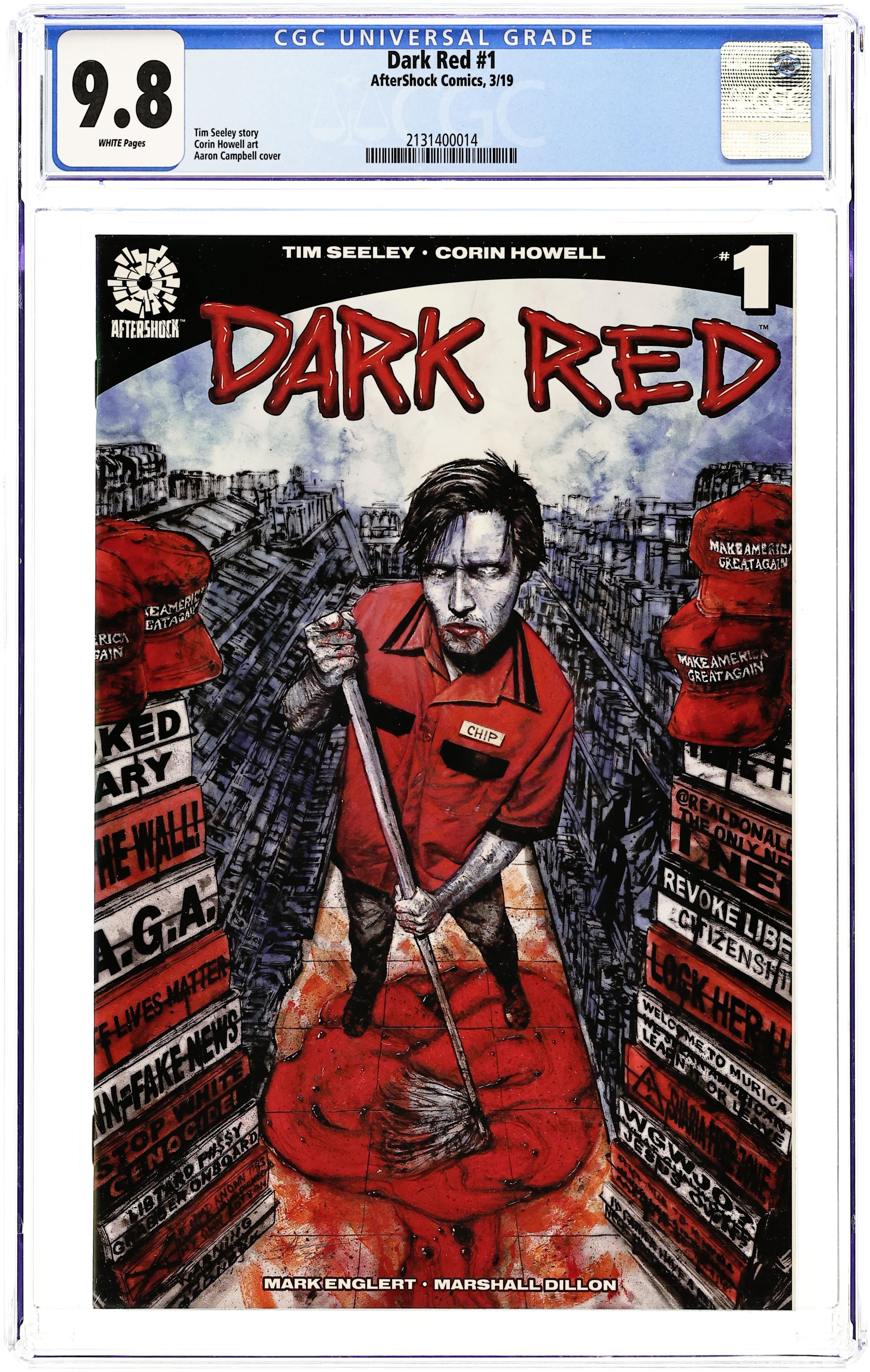 Dark Red (2019 Aftershock) 1A CGC 9.8