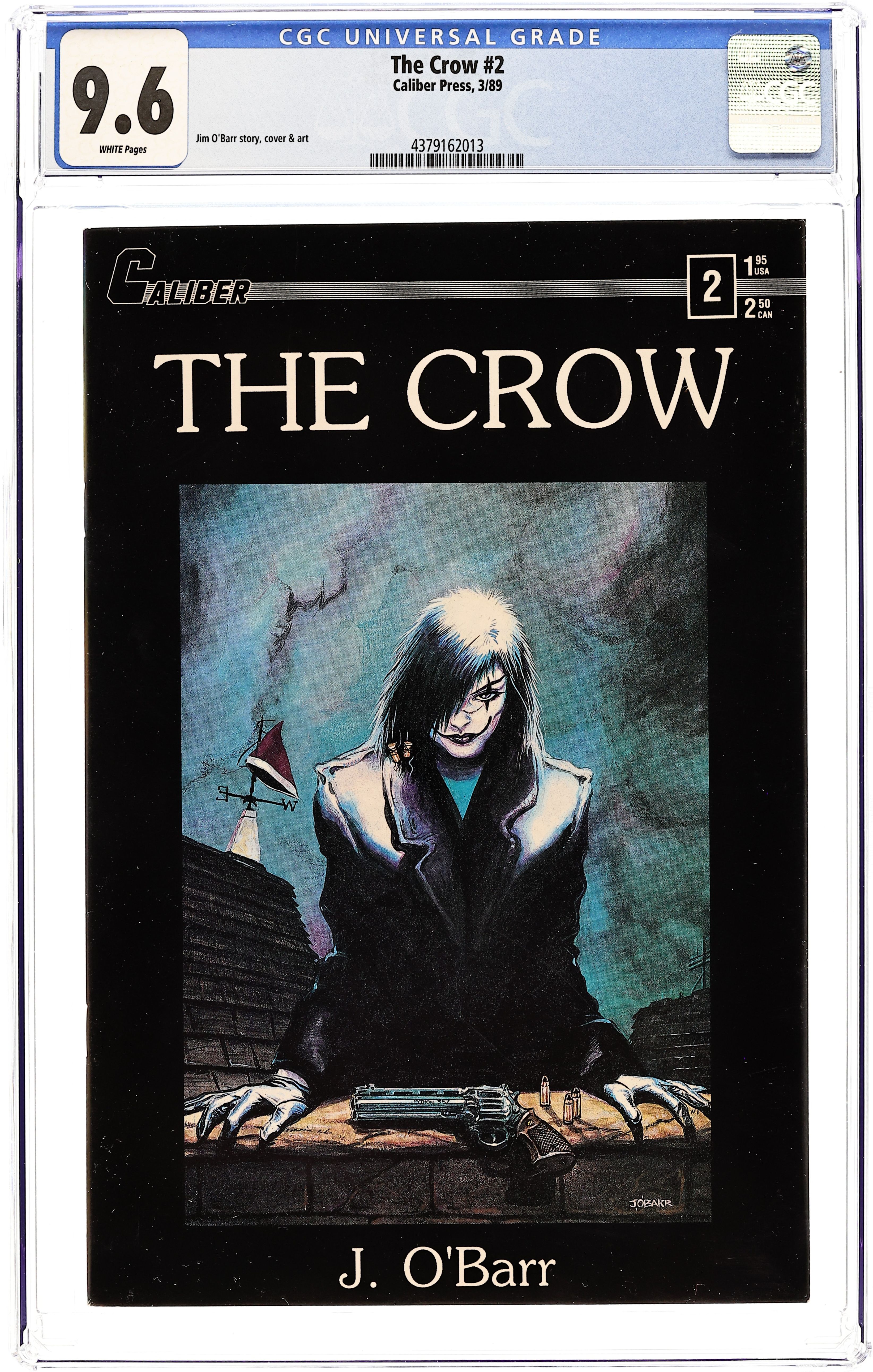 Crow (1989 Caliber) #2, 1st Printing CGC 9.6