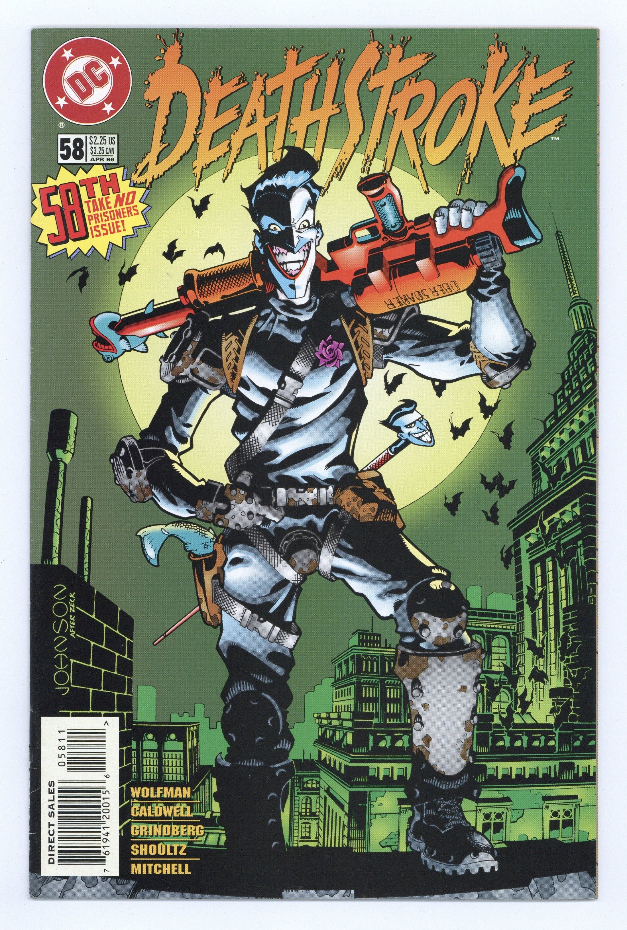 Deathstroke the Terminator (1991) 58 FN- 5.5