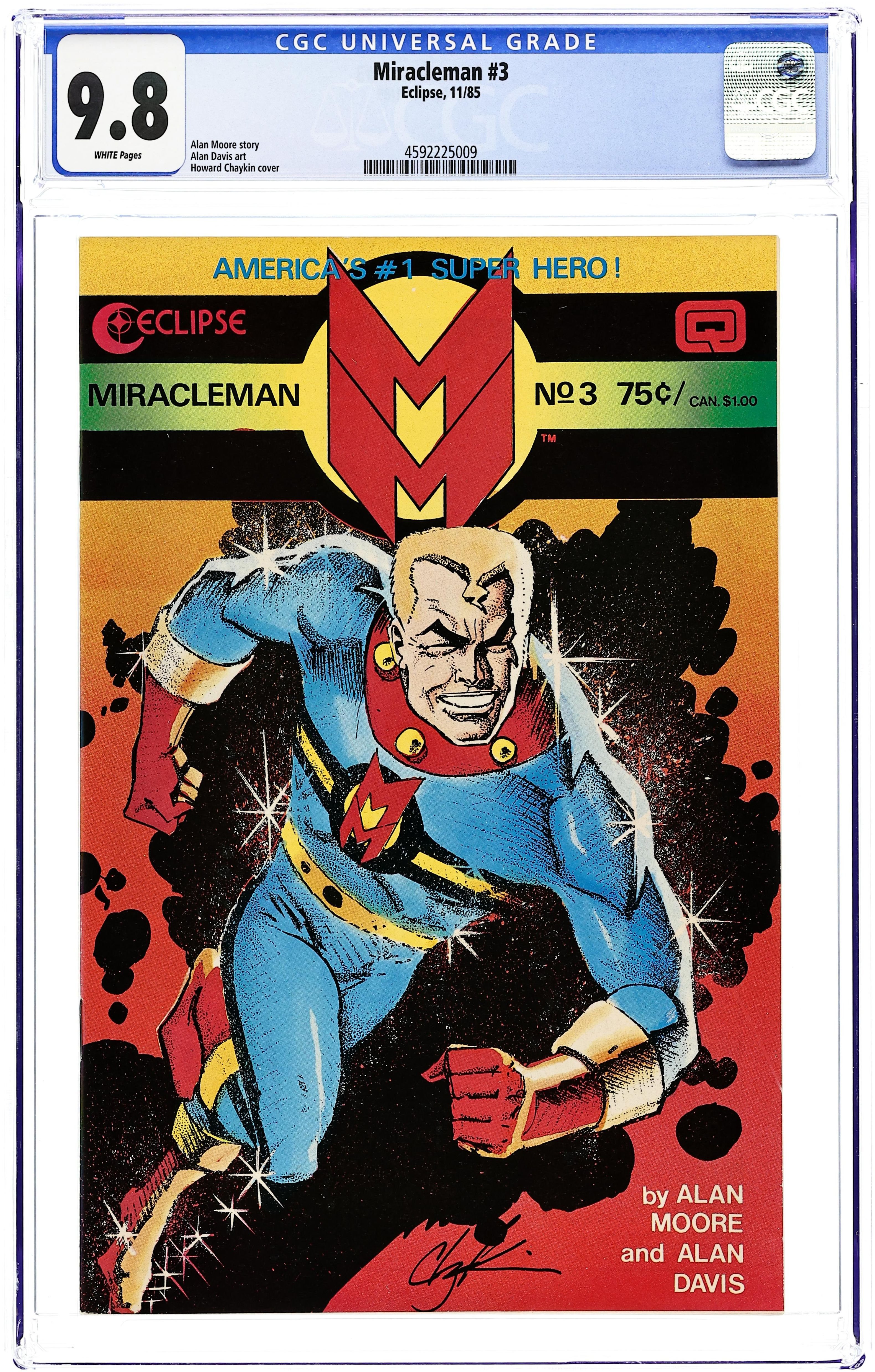 Miracleman (1985) 3 CGC 9.8