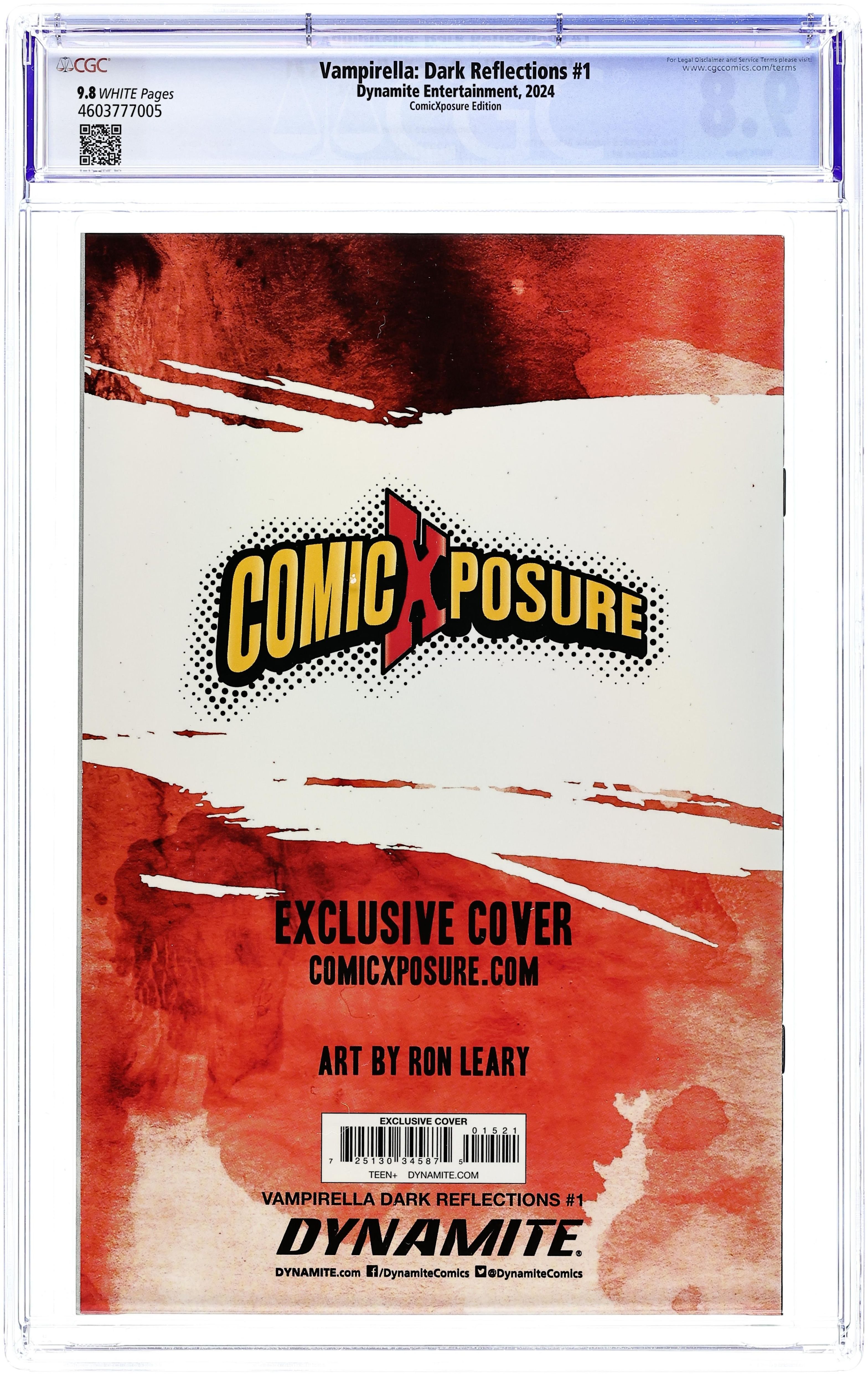 Vampirella Dark Reflections (2024 Dynamite) 1XPOSURE CGC 9.8