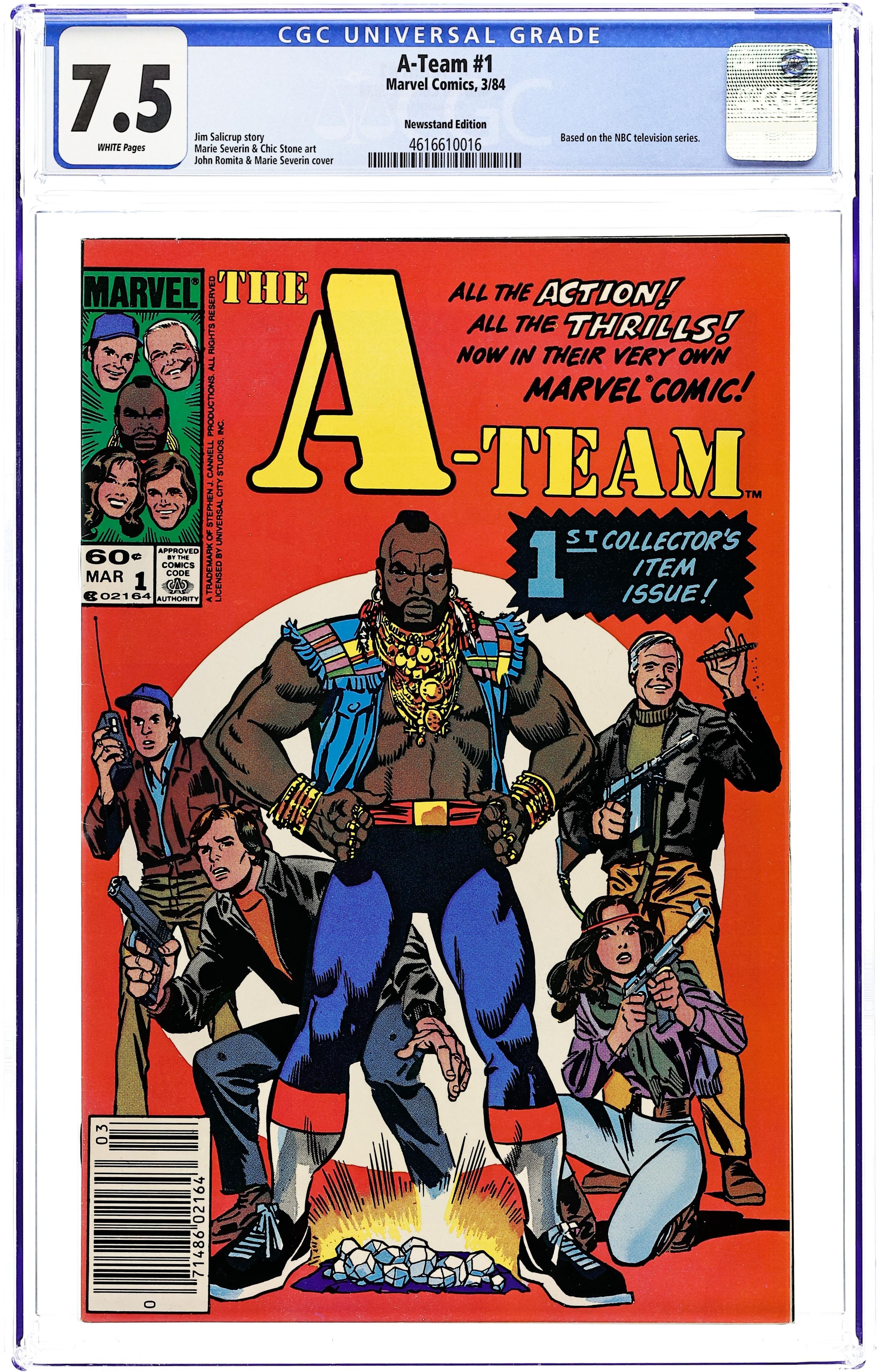 A-Team (1984) 1N CGC 7.5