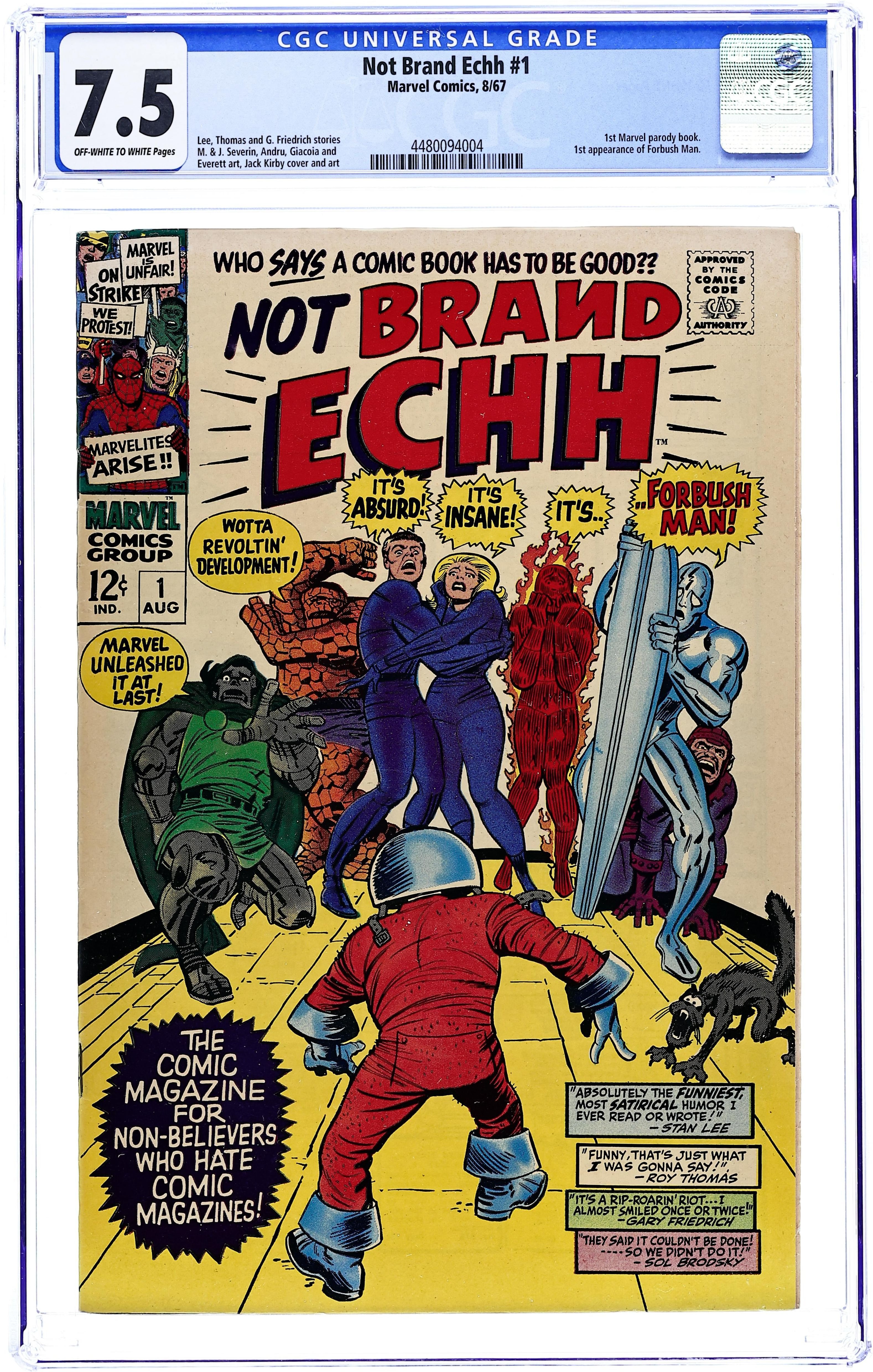 Auctions: Brand comic books