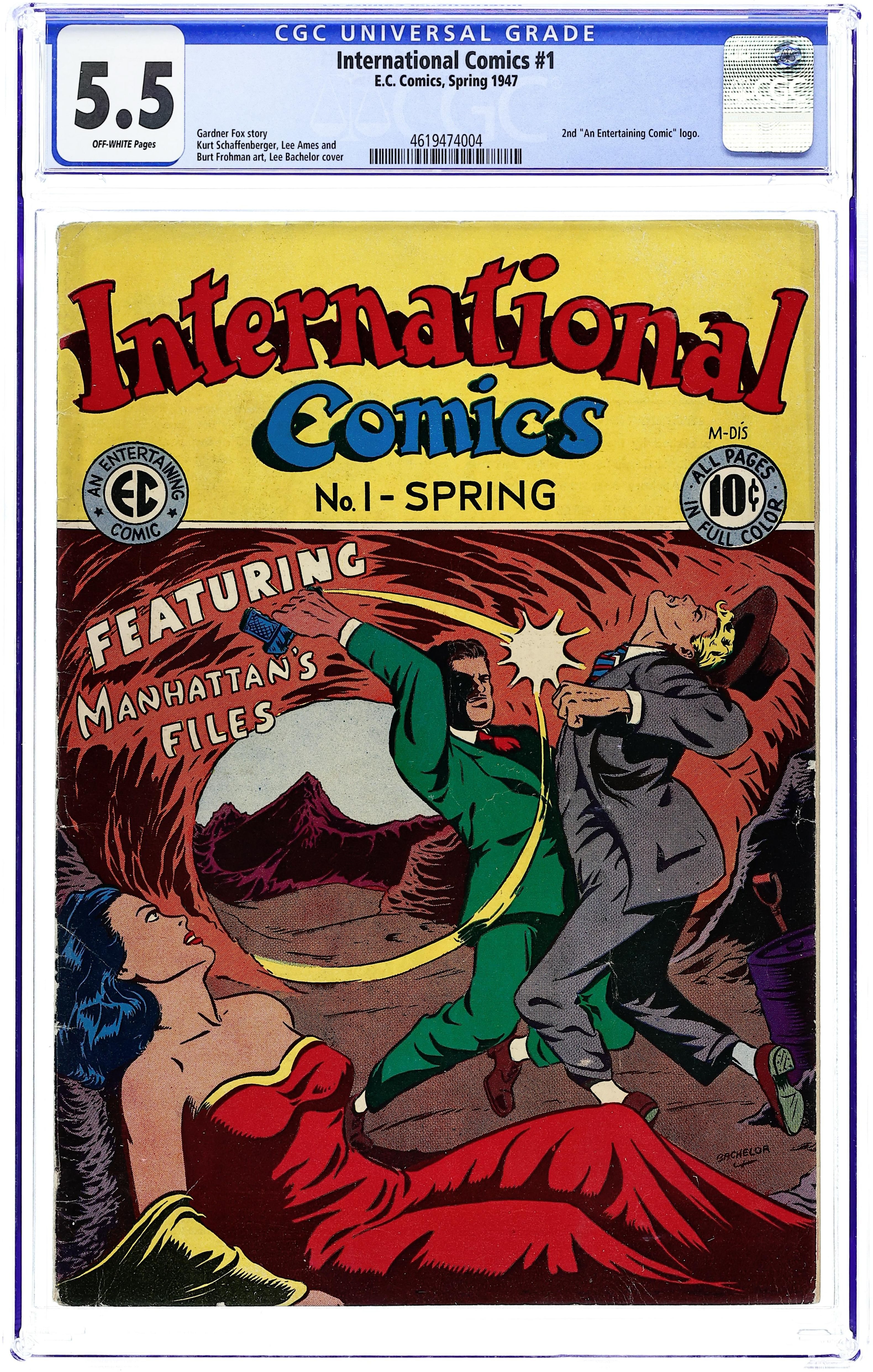 International Comics (1947) 1 CGC 5.5