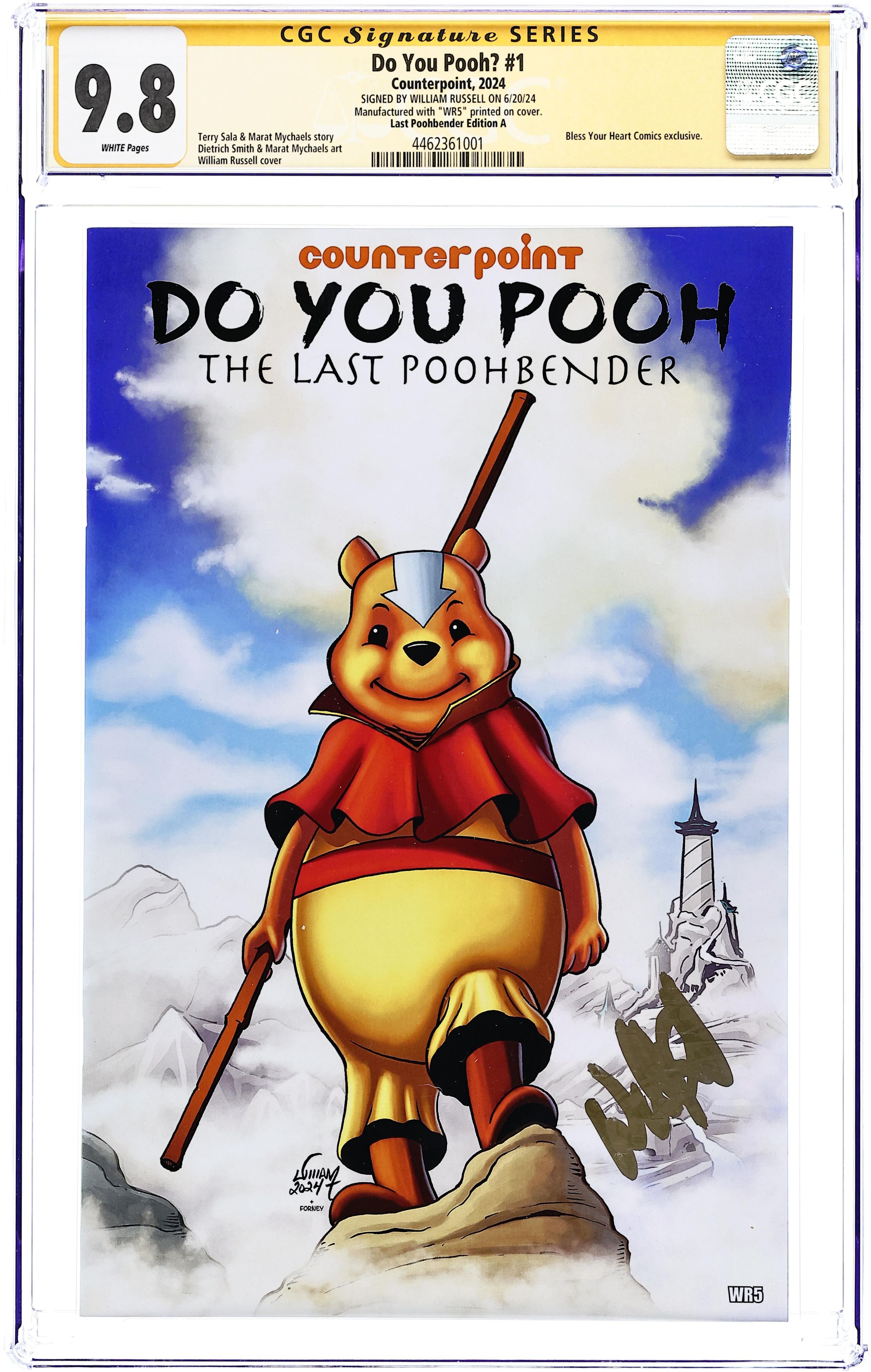 Do You Pooh? (2015 Counterpoint) 1BENDER.A CGC 9.8 SS Russell