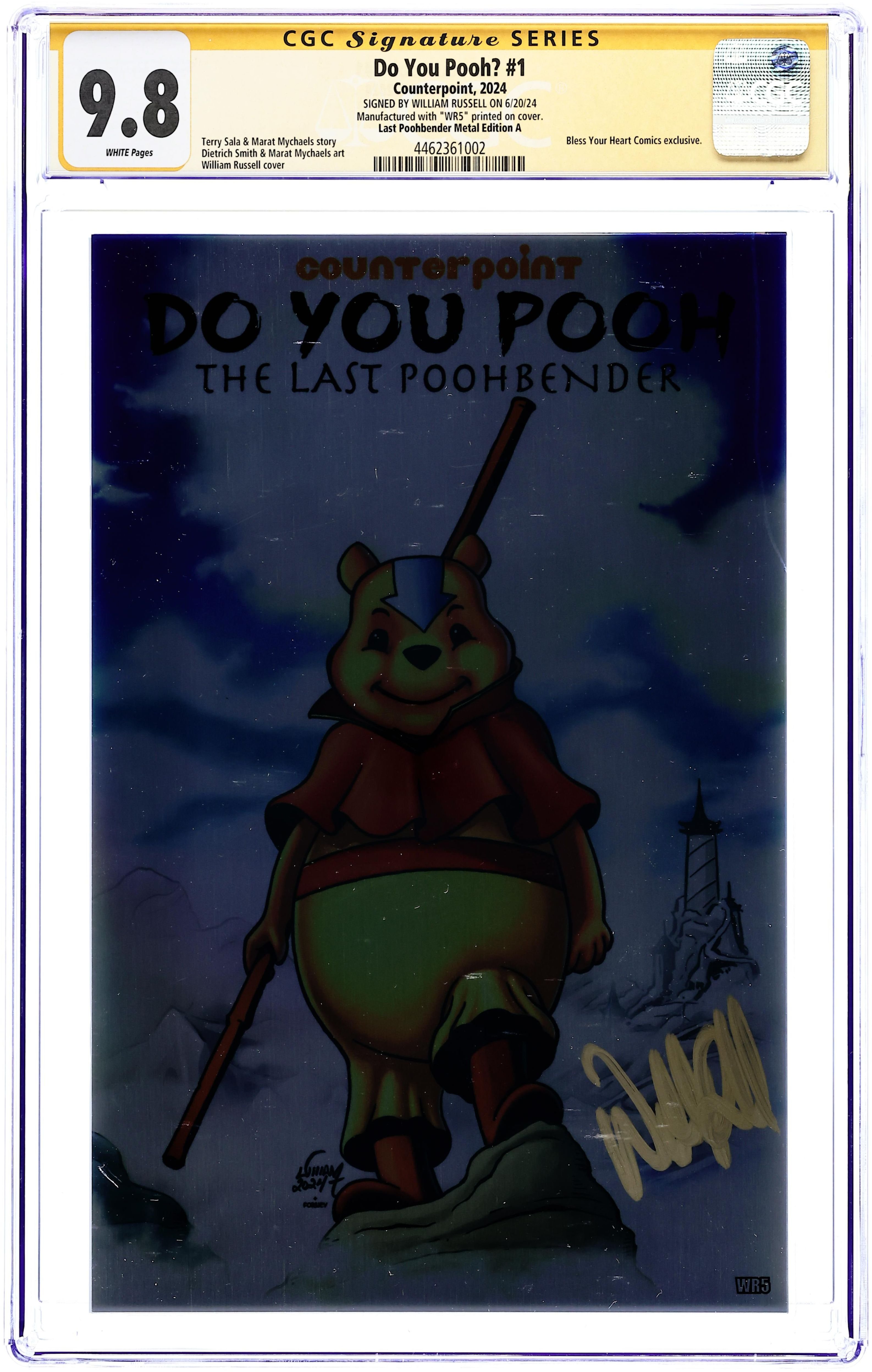 Do You Pooh? (2015 Counterpoint) 1BENDER.A.METAL CGC 9.8 SS Russell