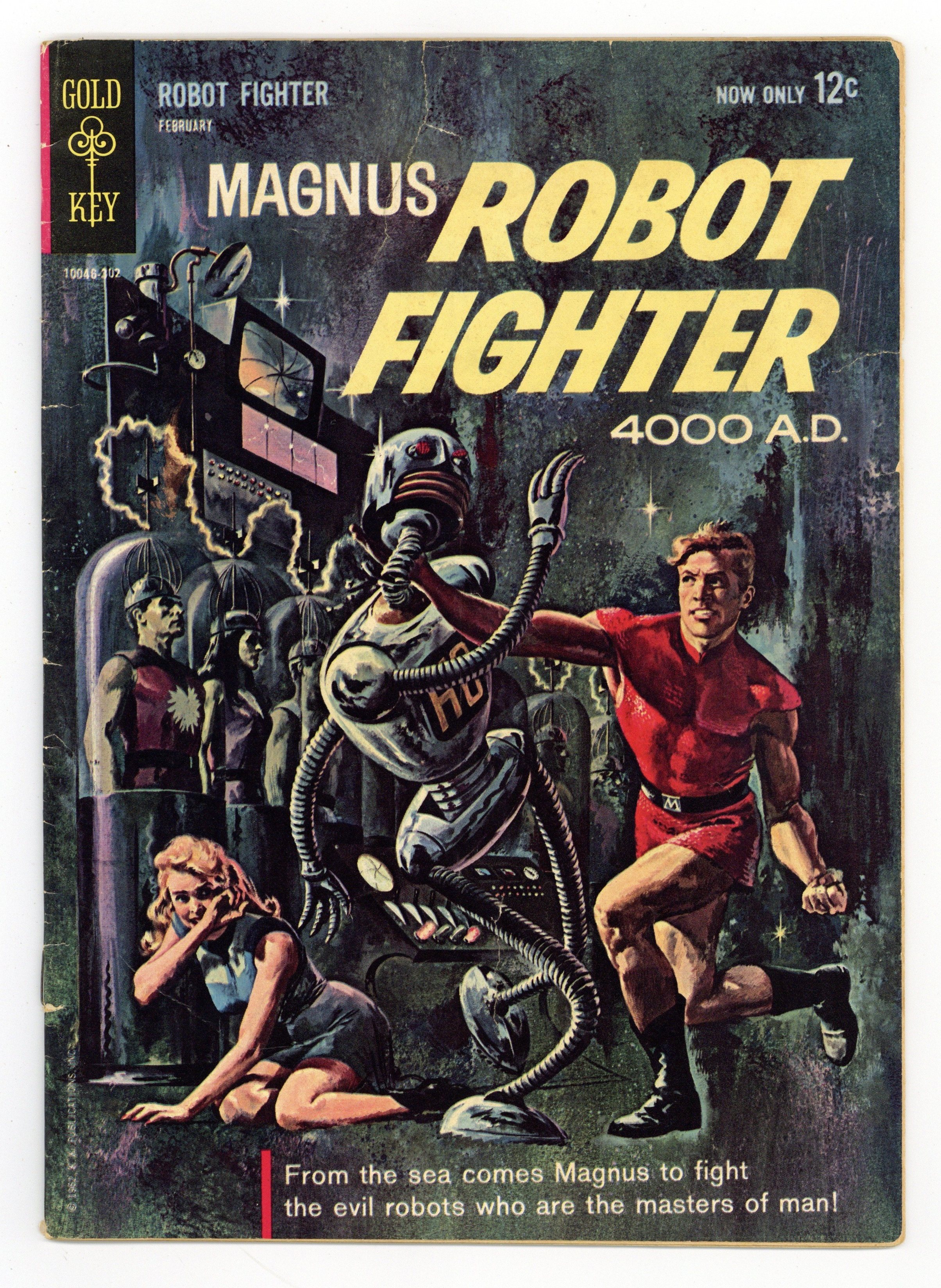 Magnus Robot Fighter (1963 Gold Key) 1 FR/GD 1.5