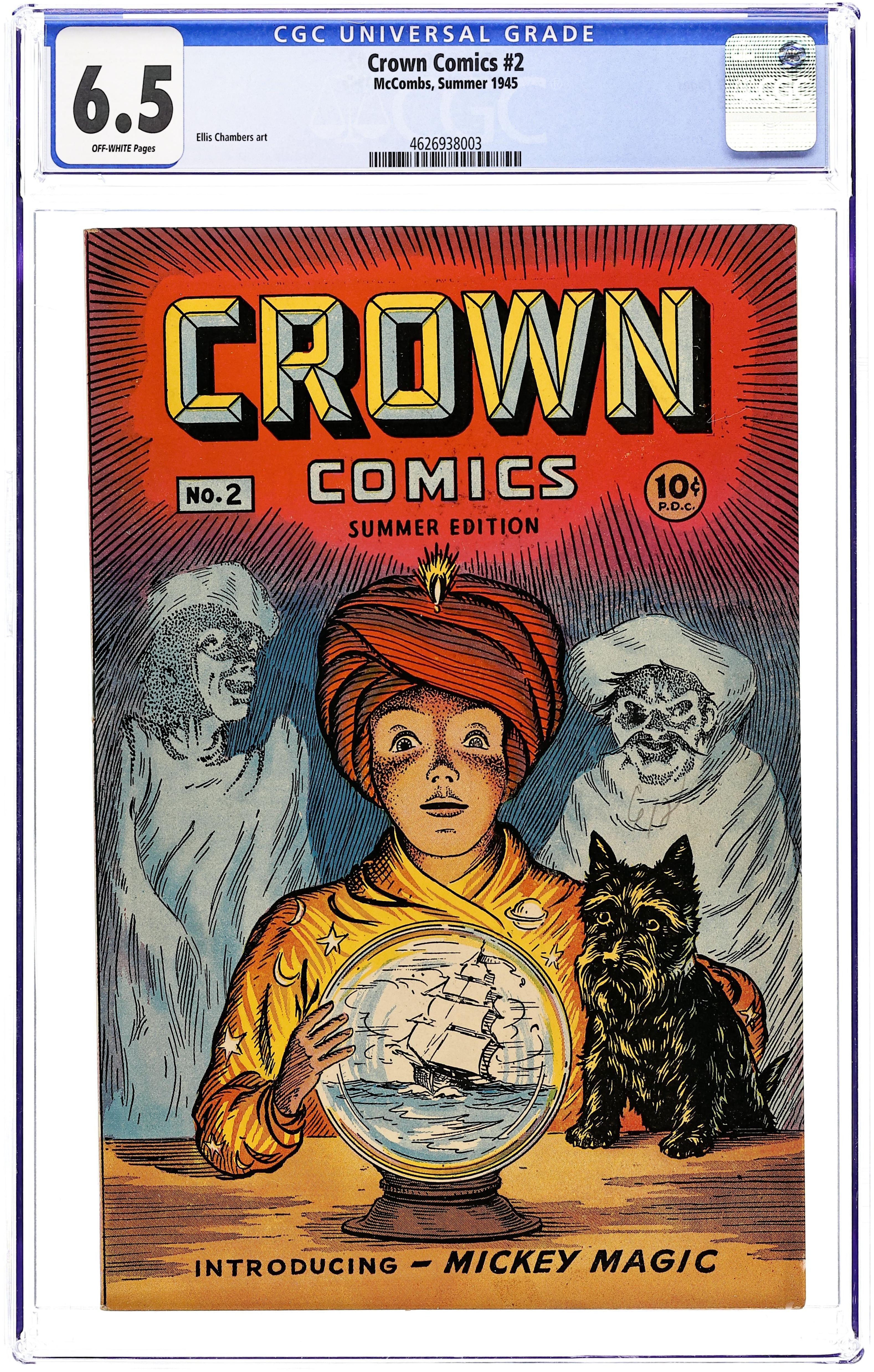 Crown Comics (1944) 2 CGC 6.5