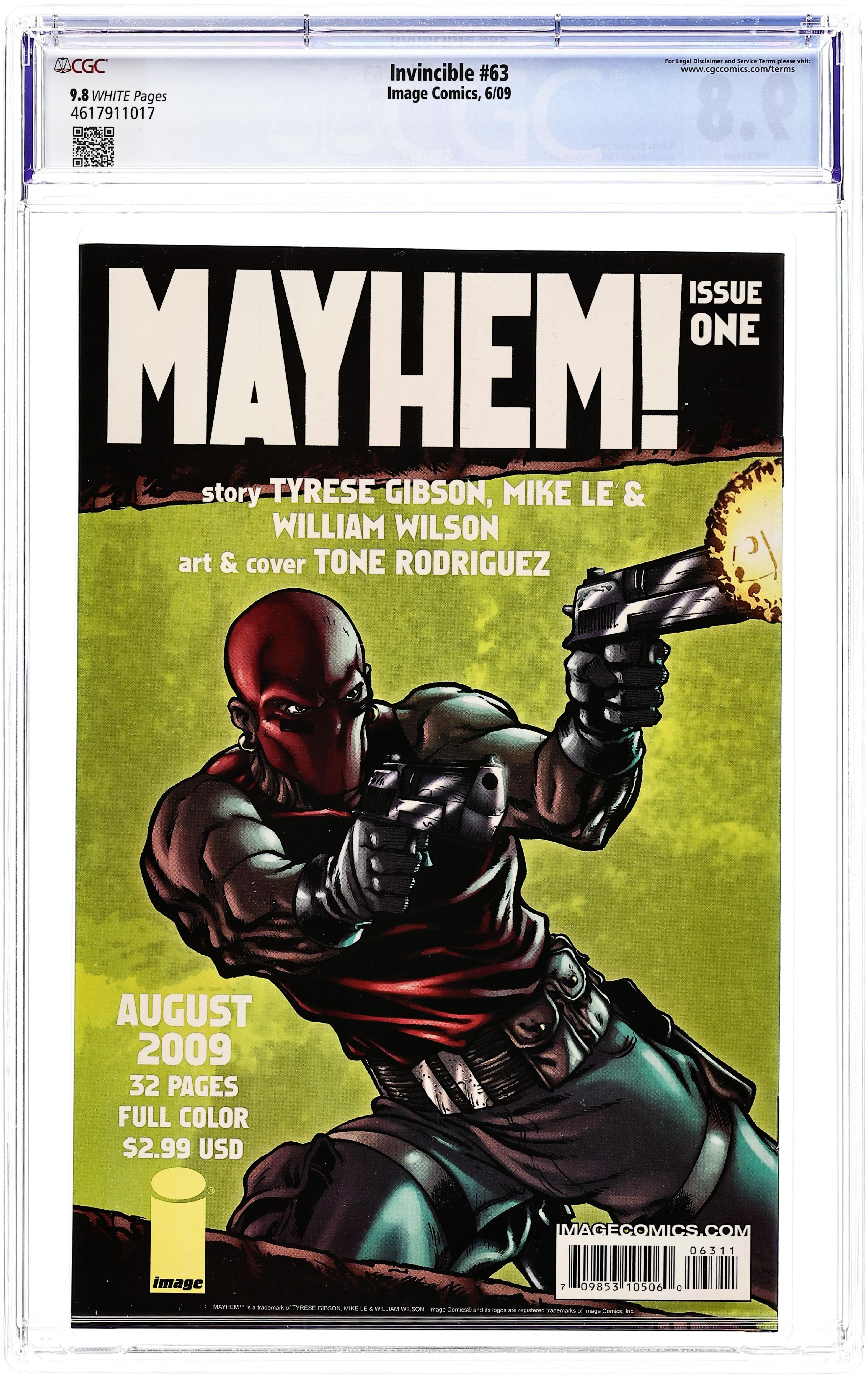 Invincible (2003 Image) 63 CGC 9.8