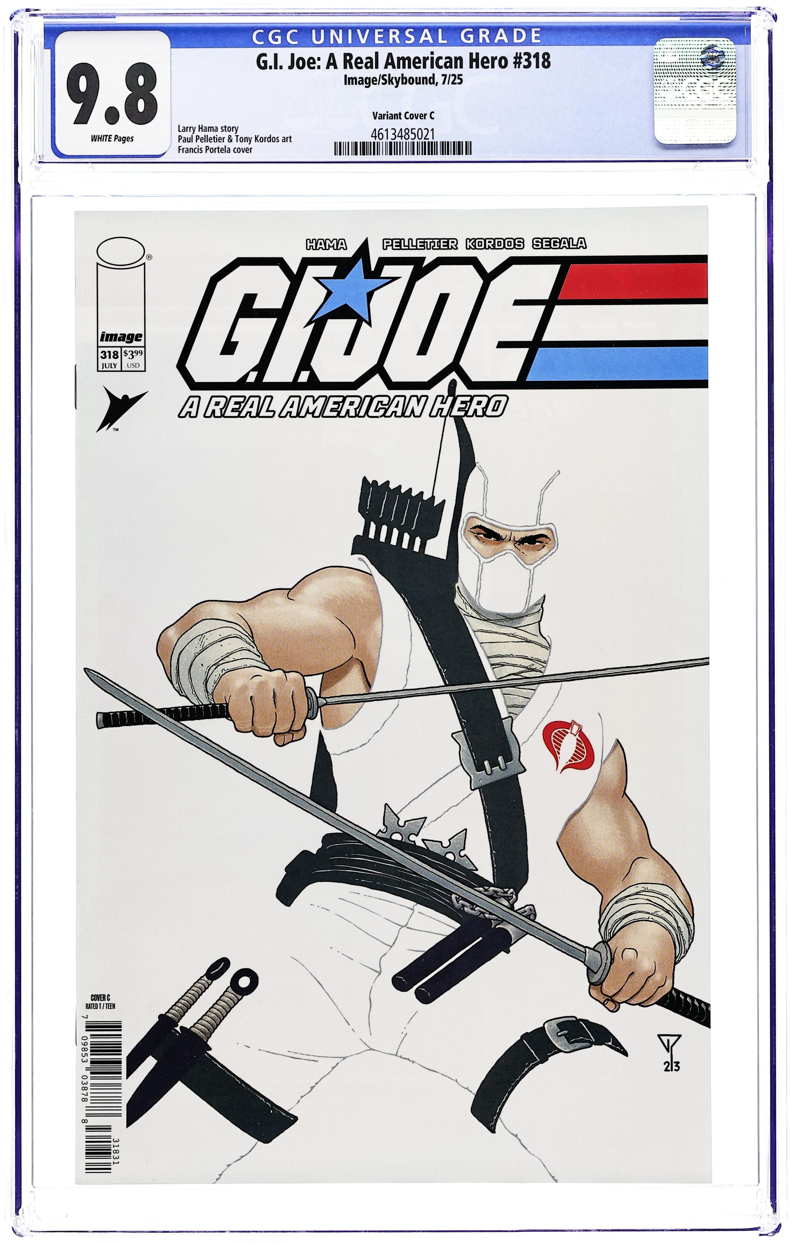 GI Joe A Real American Hero (2023 Image) 318C CGC 9.8