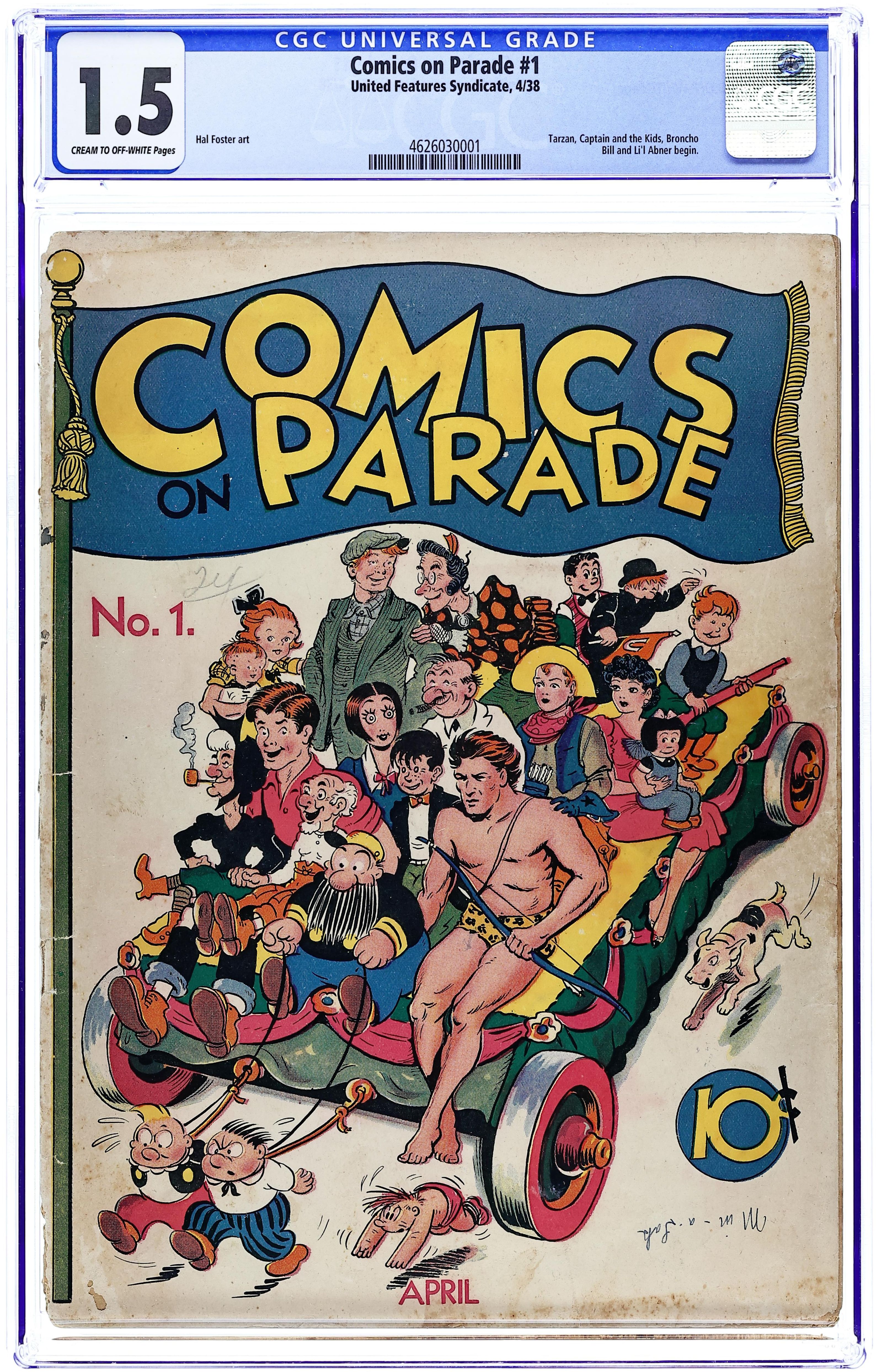 Comics on Parade (1938) 1 CGC 1.5