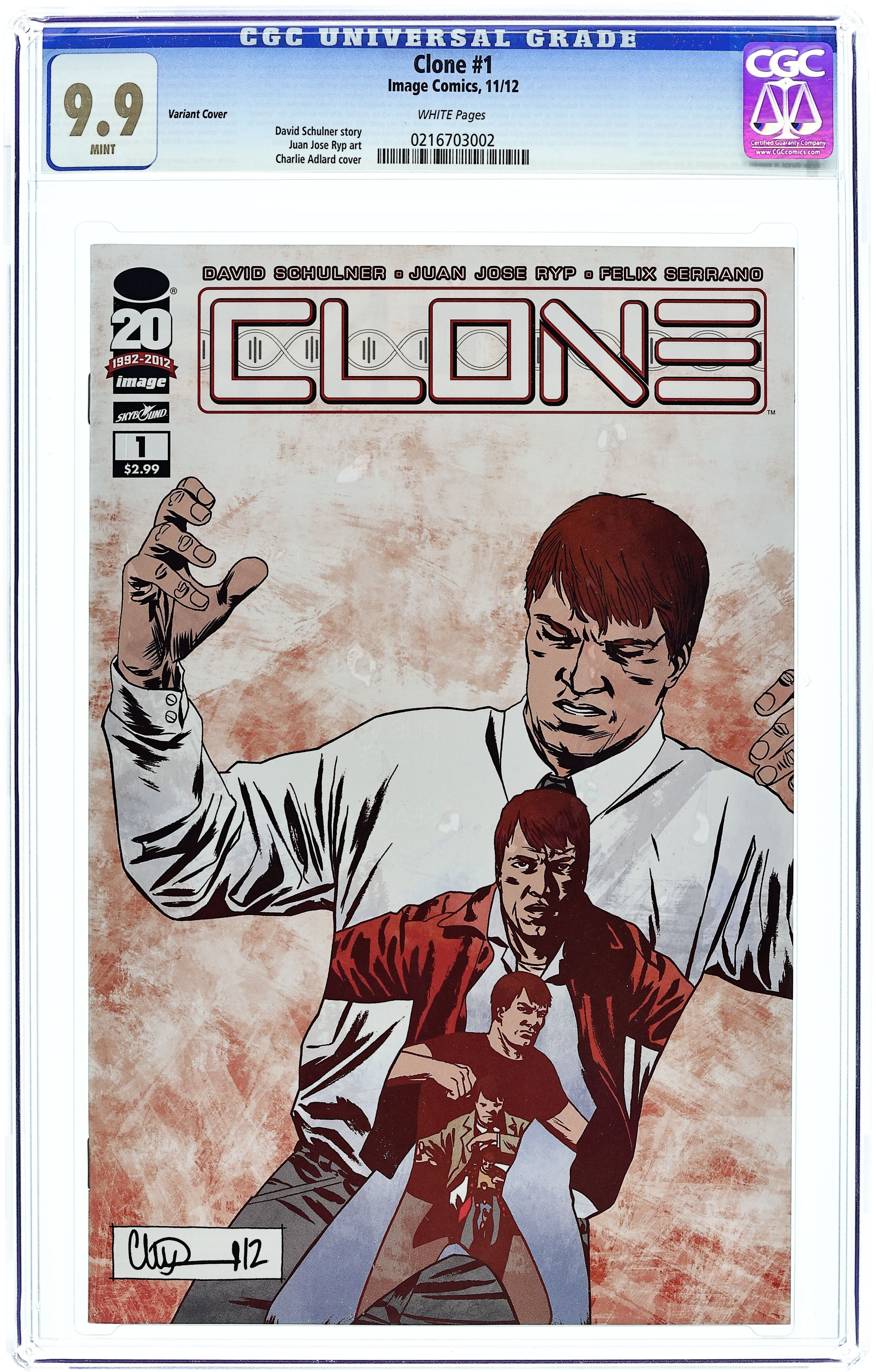 Clone (2012 Image) 1B CGC 9.9