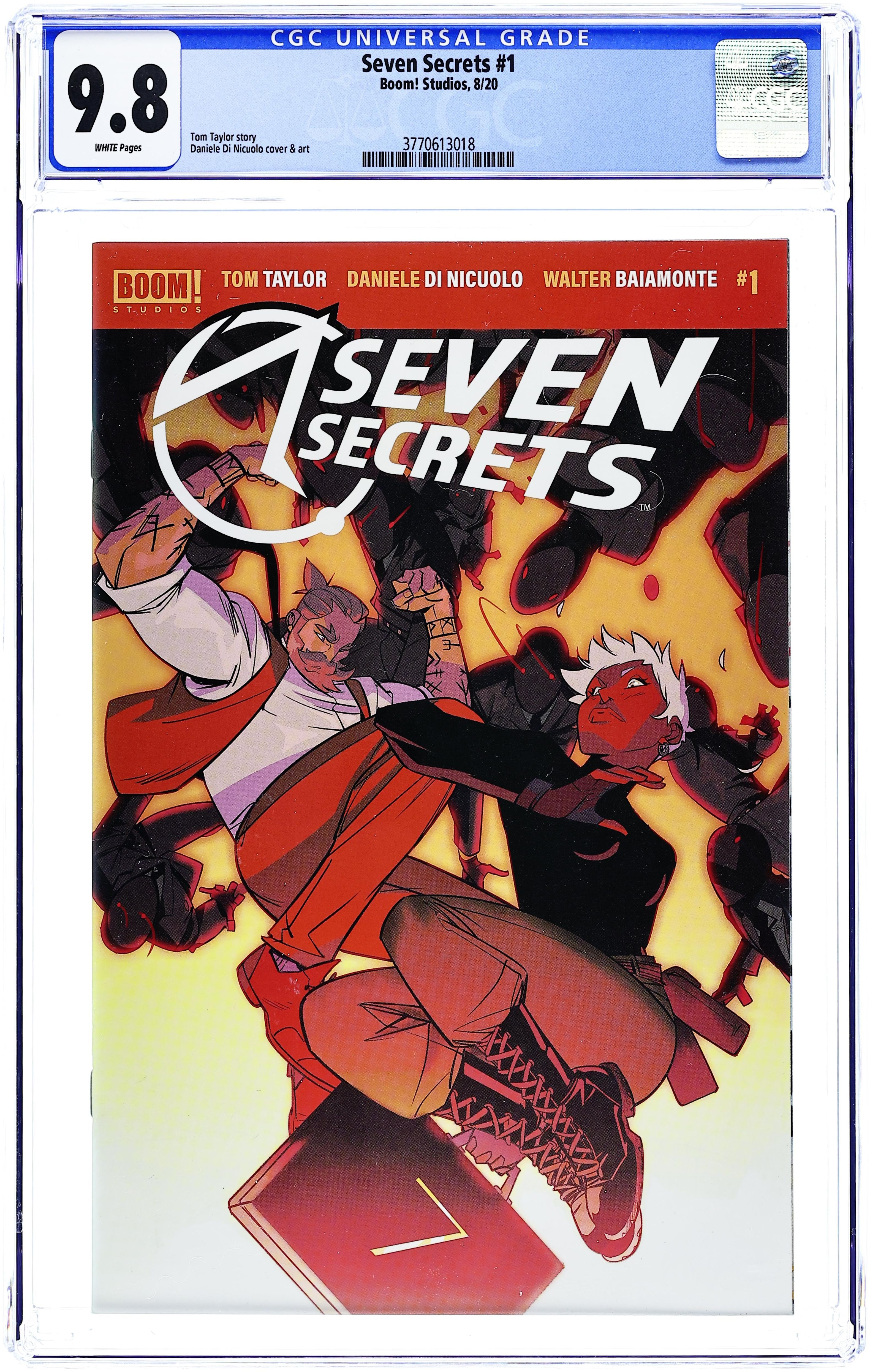 Seven Secrets (2020 Boom) 1A CGC 9.8